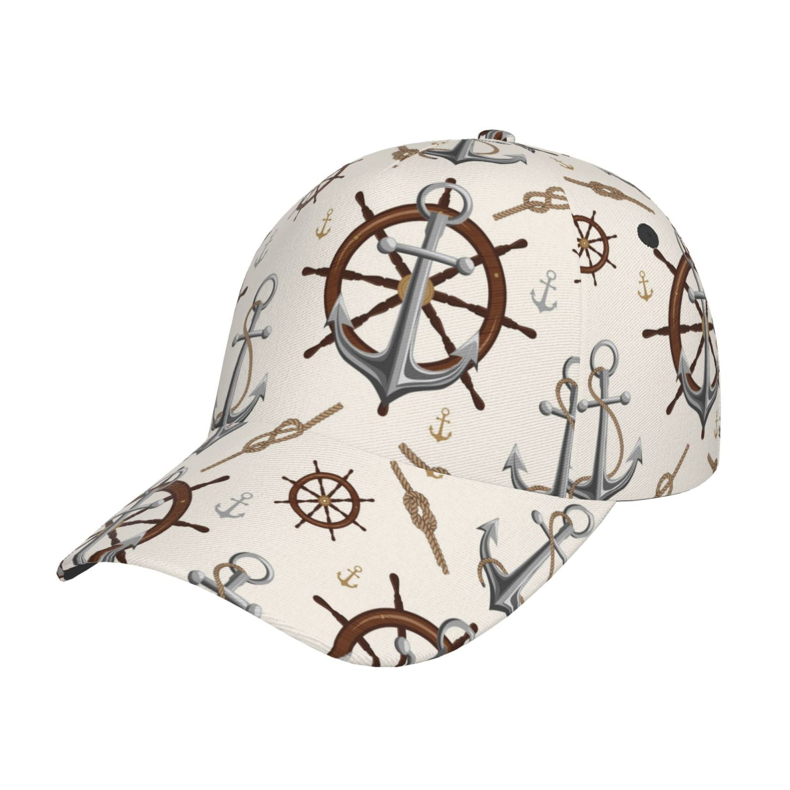 Balery Anchor With Rope Baseball Cap For Women Men,Adjustable Size For ...