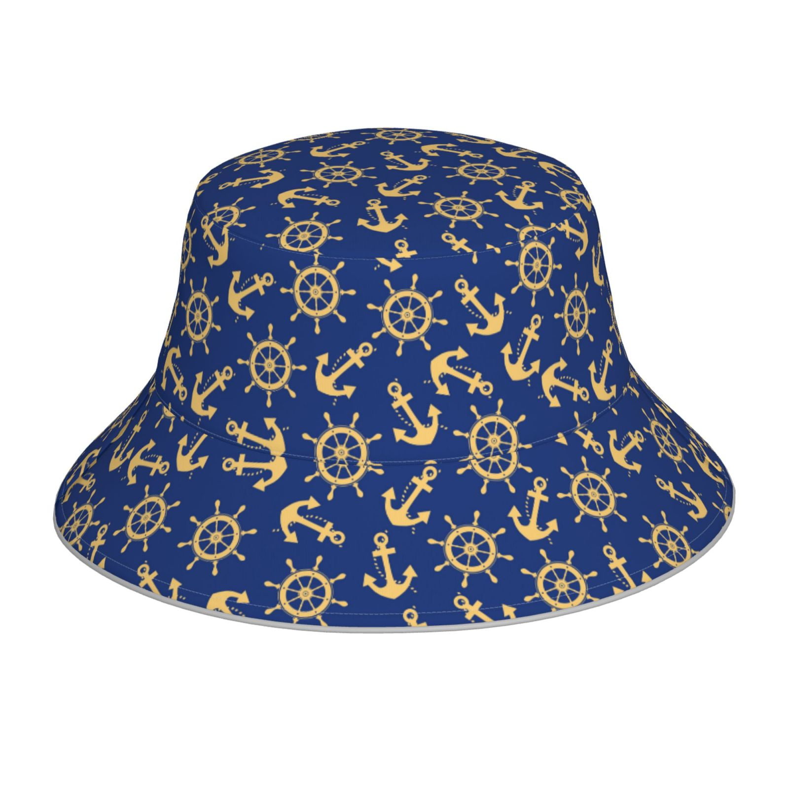 Balery Anchors and Nautical Sun Hats for Men Women Bucket Hat UPF 50 ...