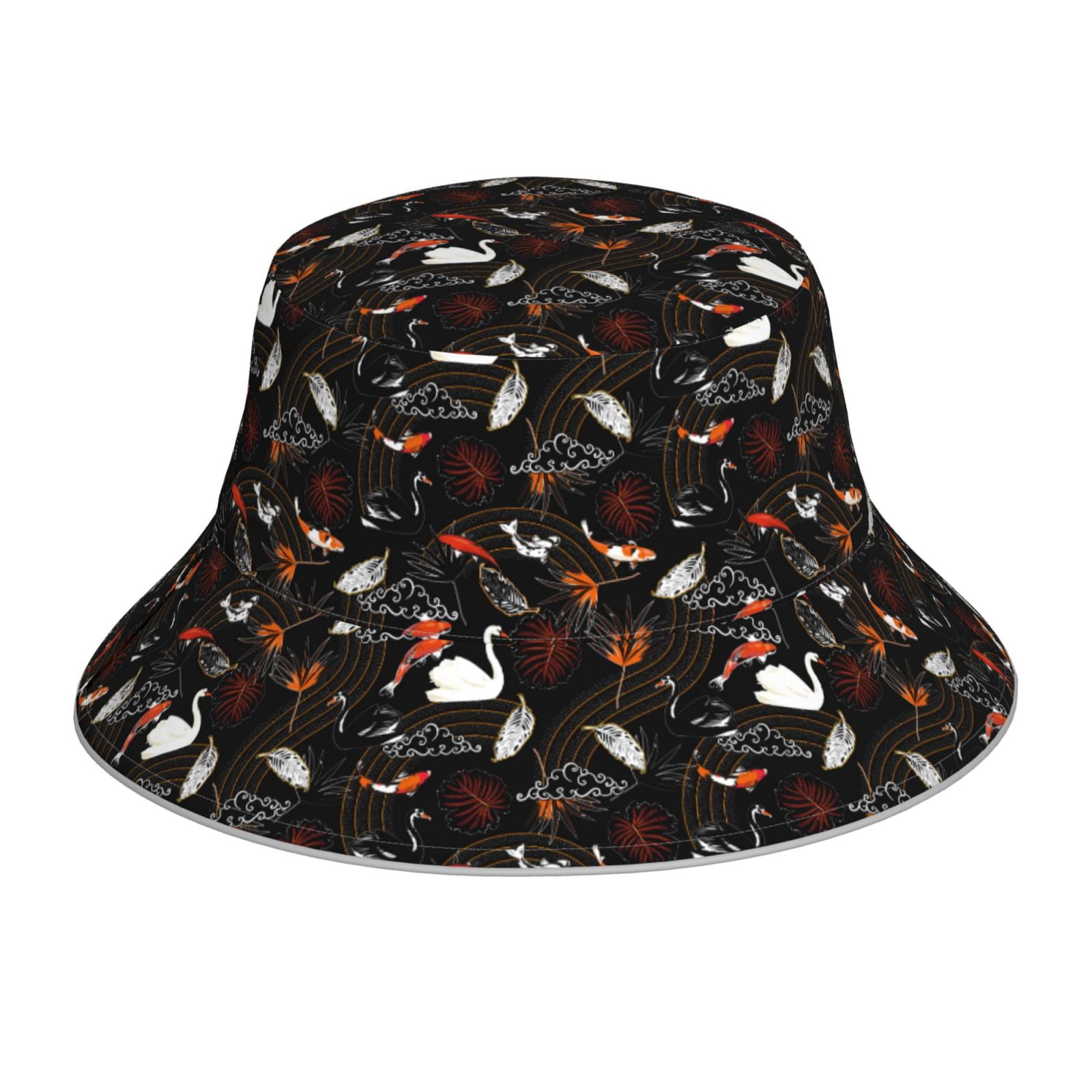 Balery Animal Koi Fish Sun Hats for Men Women Bucket Hat UPF 50+ Buckey ...