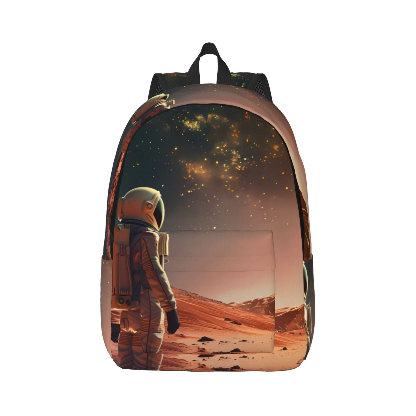 Balery Astronaut On Mars A Vintage Canvas Backpack for Men and Women ...