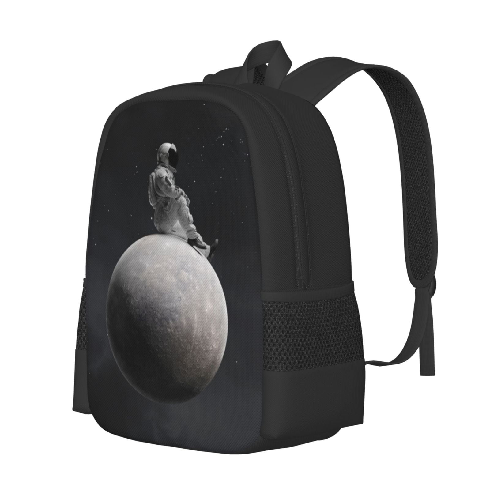 Balery Astronaut Sitting On Mercury Planet Backpack for Men and Women ...