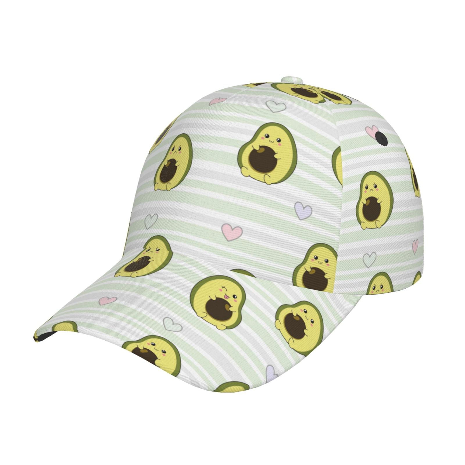 Balery Avocado Of A Hear Baseball Cap For Women Men,Adjustable Size For ...