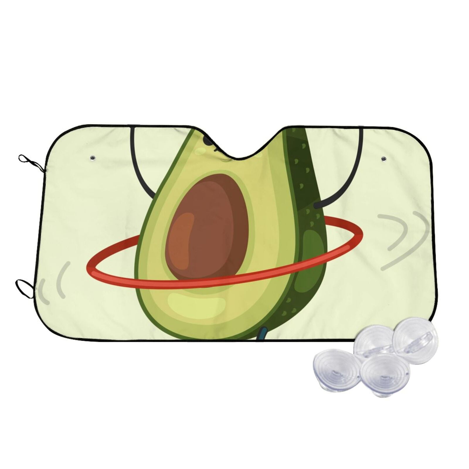 Balery Avocado1 Windshield Sun Shade, Car Front Window Sunshade Cover ...