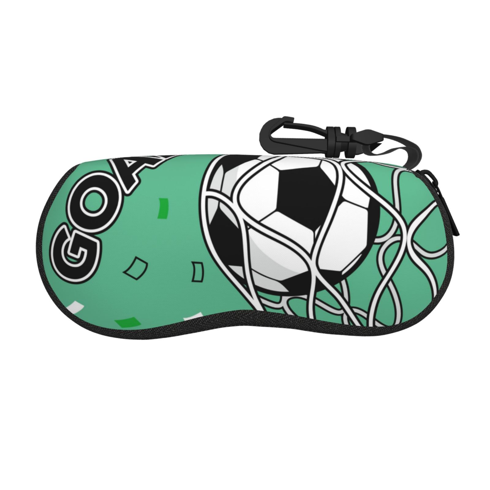 Balery BALL INSIDE THE NET GOAL for Zipper Sunglasses Case, Eyeglasses ...