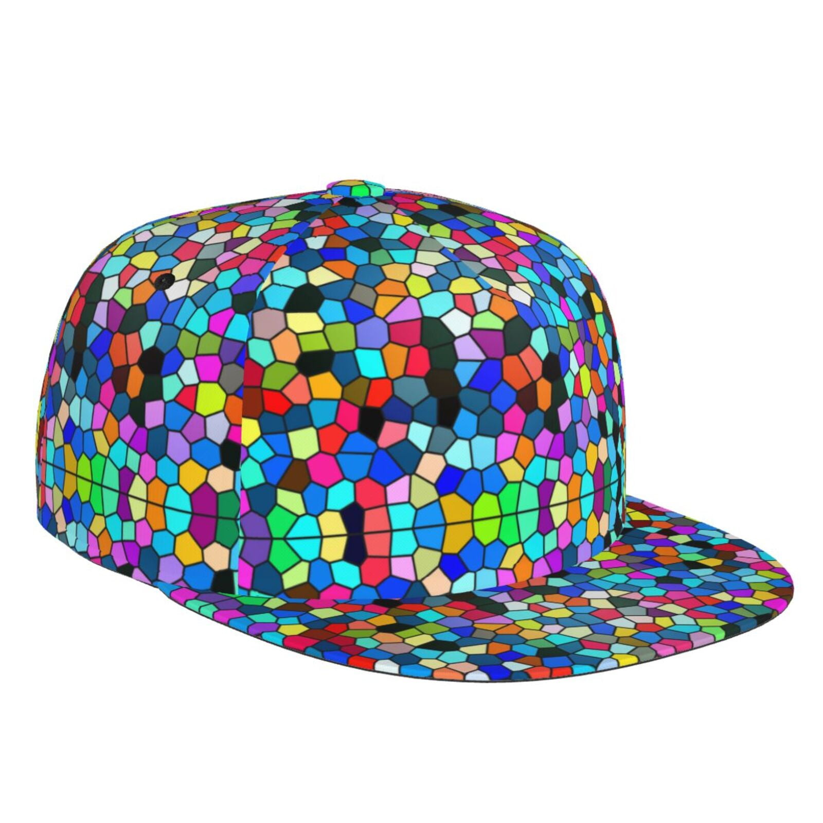 Balery Baseball Cap Flat Bill Hats for Men Adjustable Size for Running ...