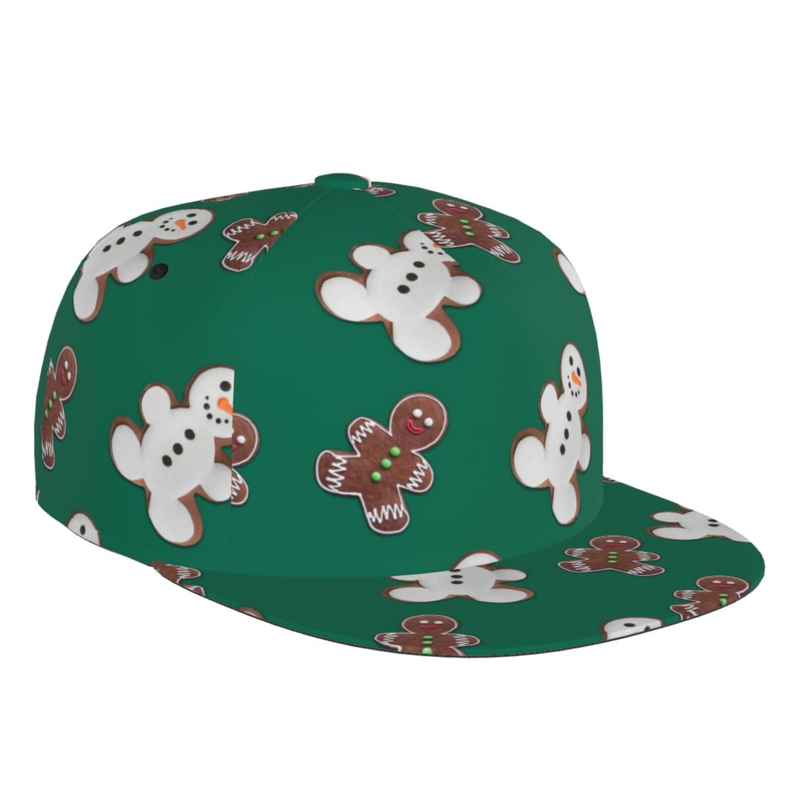 Balery Baseball Cap Flat Bill Hats for Men Adjustable Size for Running ...