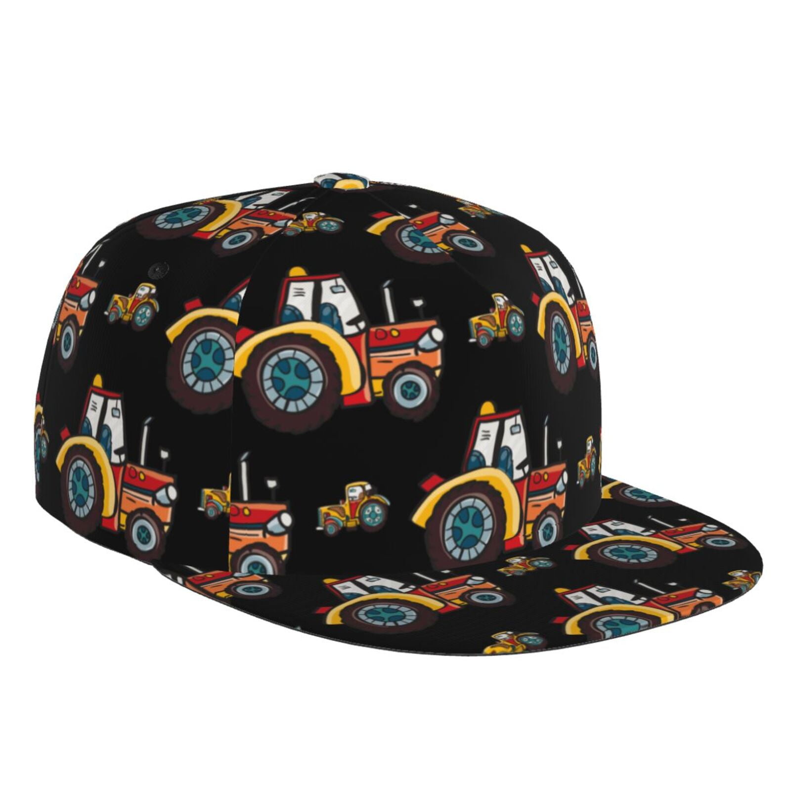 Balery Baseball Cap Flat Bill Hats for Men Adjustable Size for Running ...