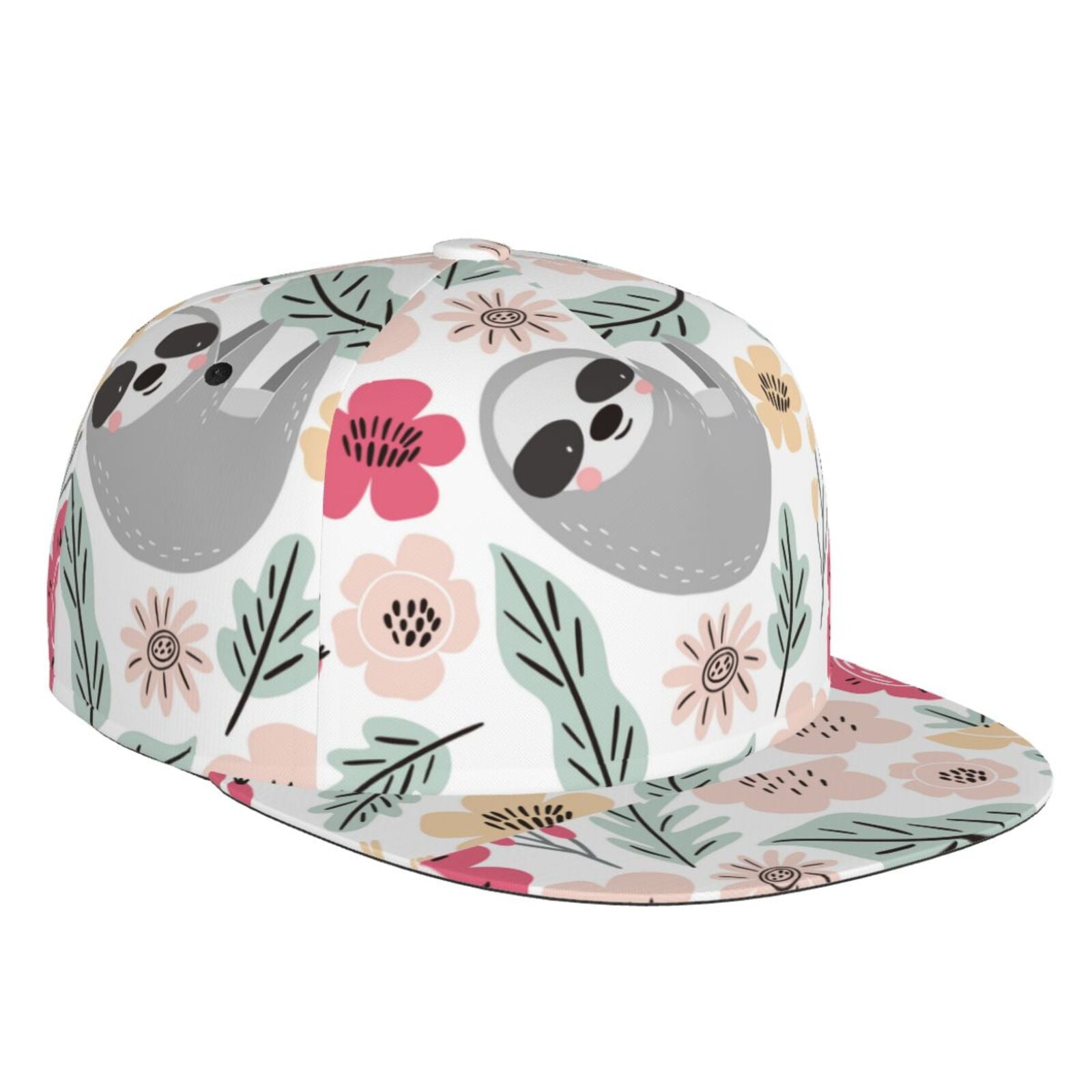 Balery Baseball Cap Flat Bill Hats for Men Adjustable Size for Running ...