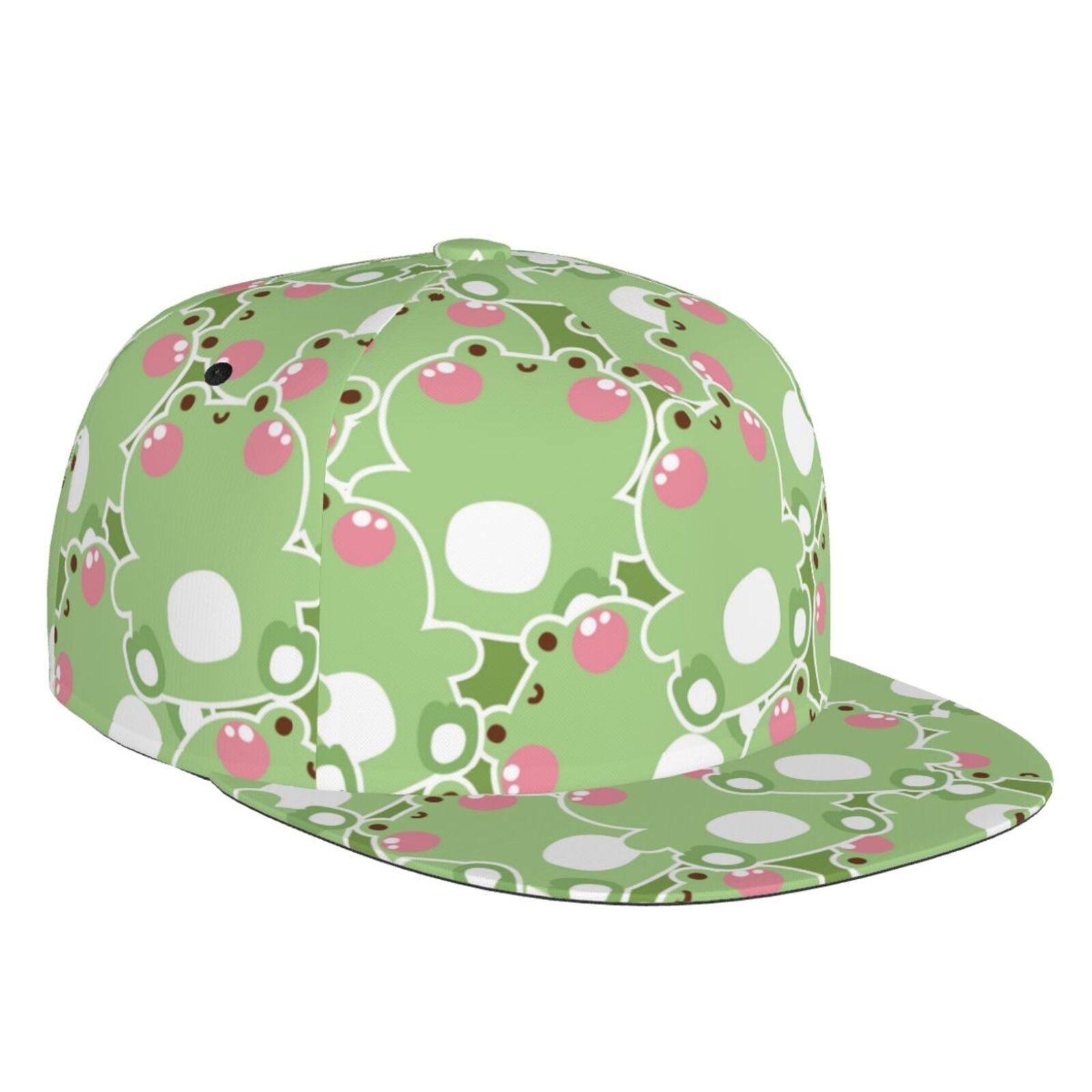 Balery Baseball Cap Flat Bill Hats for Men Adjustable Size for Running ...