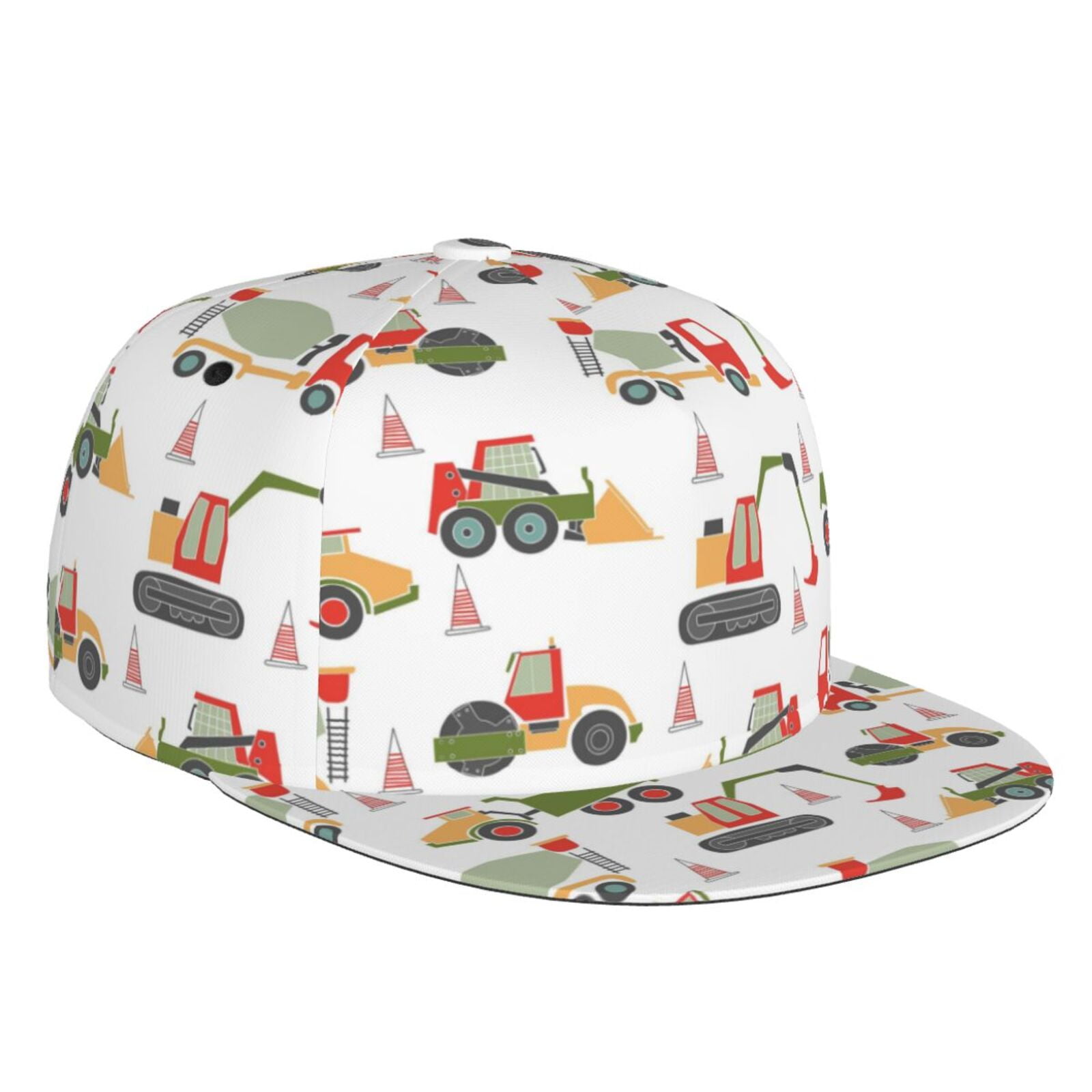 Balery Baseball Cap Flat Bill Hats for Men Adjustable Size for Running ...