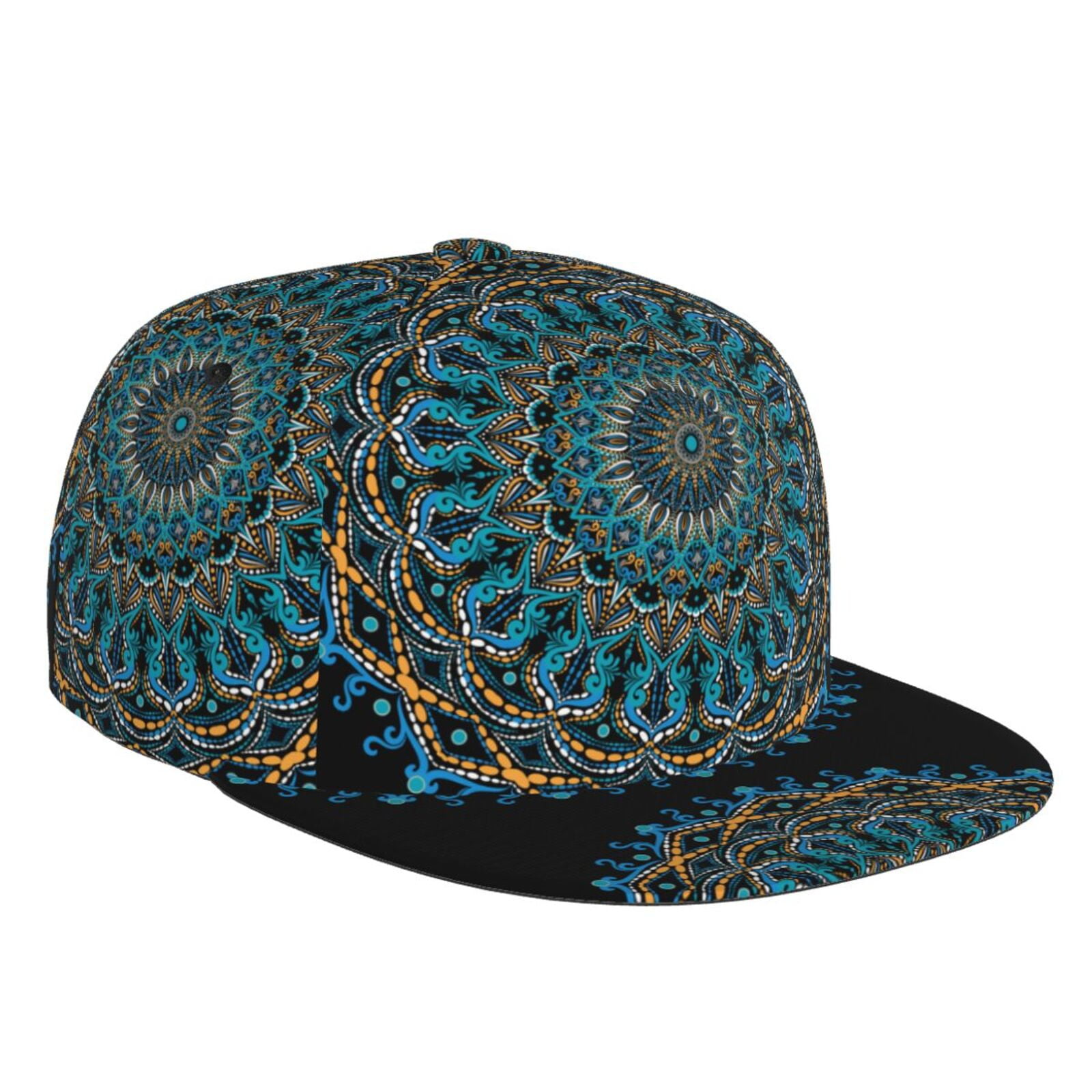 Balery Baseball Cap Flat Bill Hats for Men Adjustable Size for Running ...