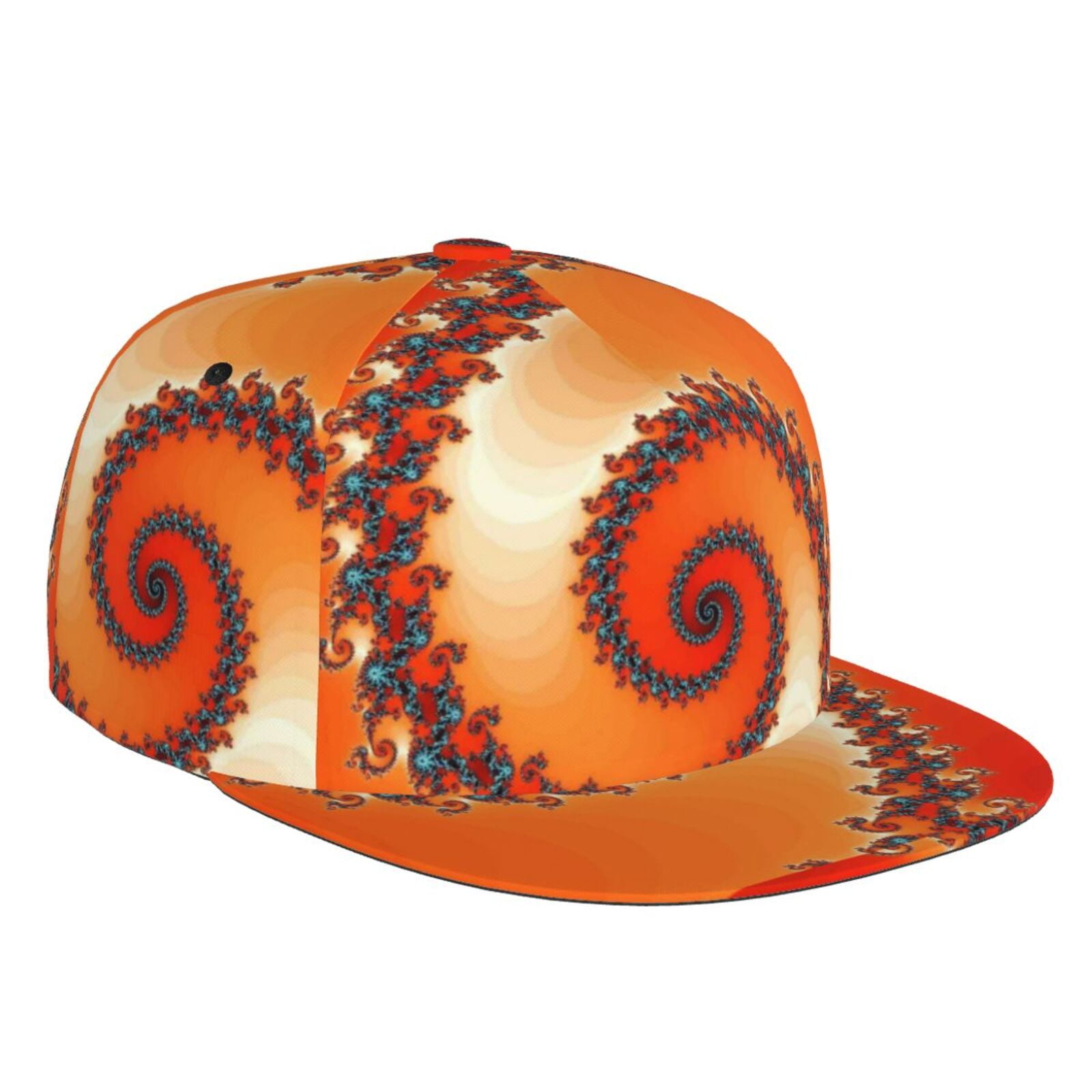 Balery Baseball Cap Flat Bill Hats for Men Adjustable Size for Running ...