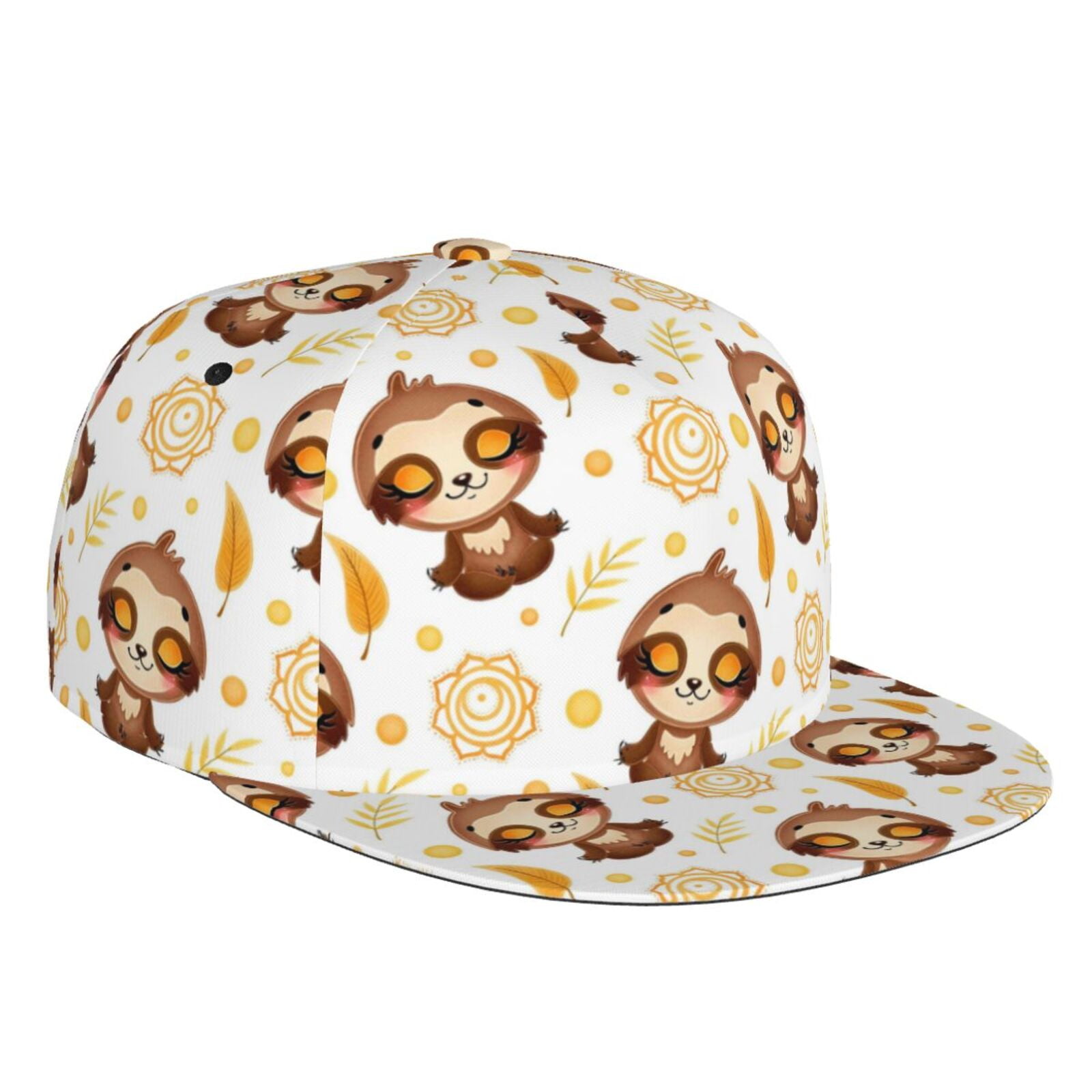 Balery Baseball Cap Flat Bill Hats for Men Adjustable Size for Running ...