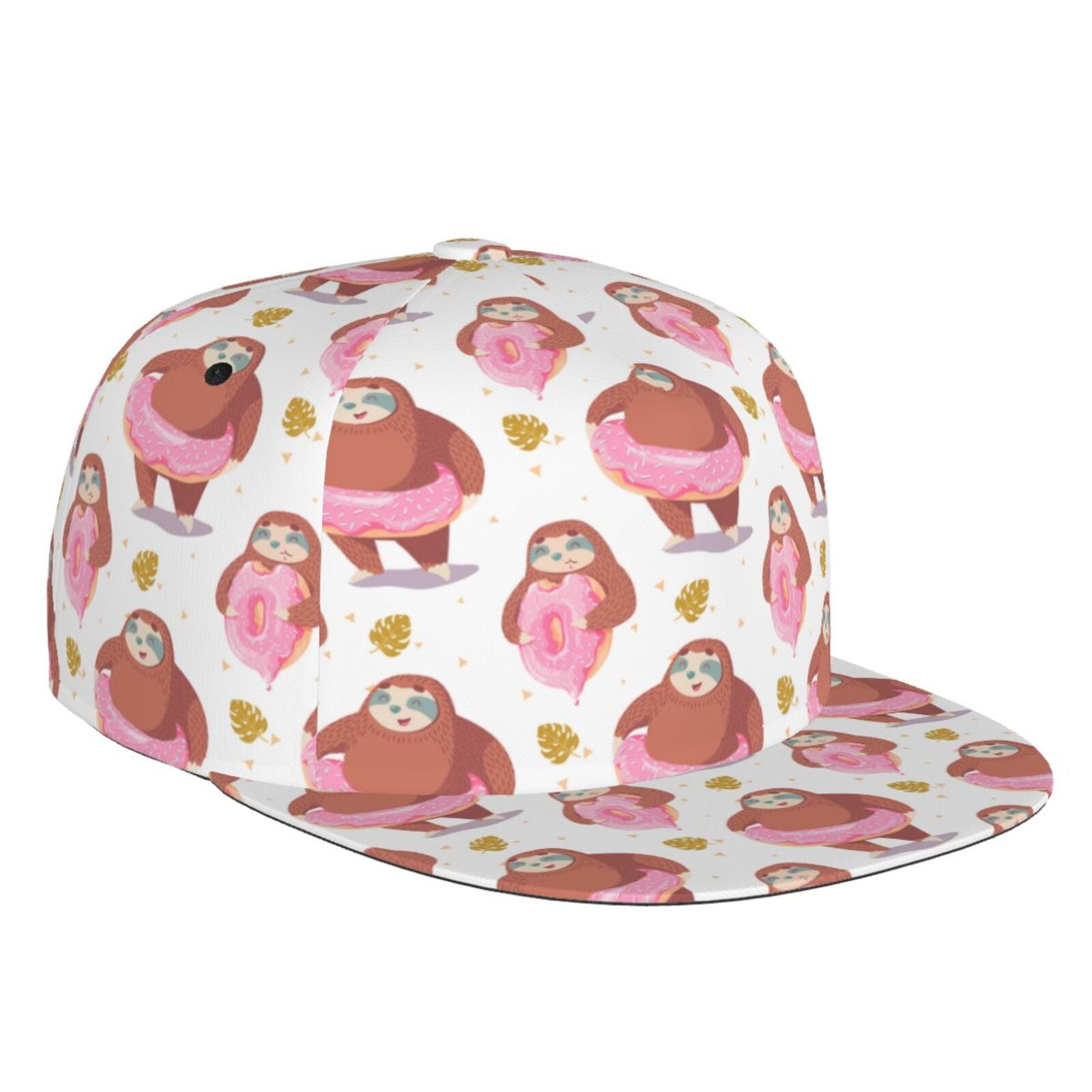 Balery Baseball Cap Flat Bill Hats for Men Adjustable Size for Running ...