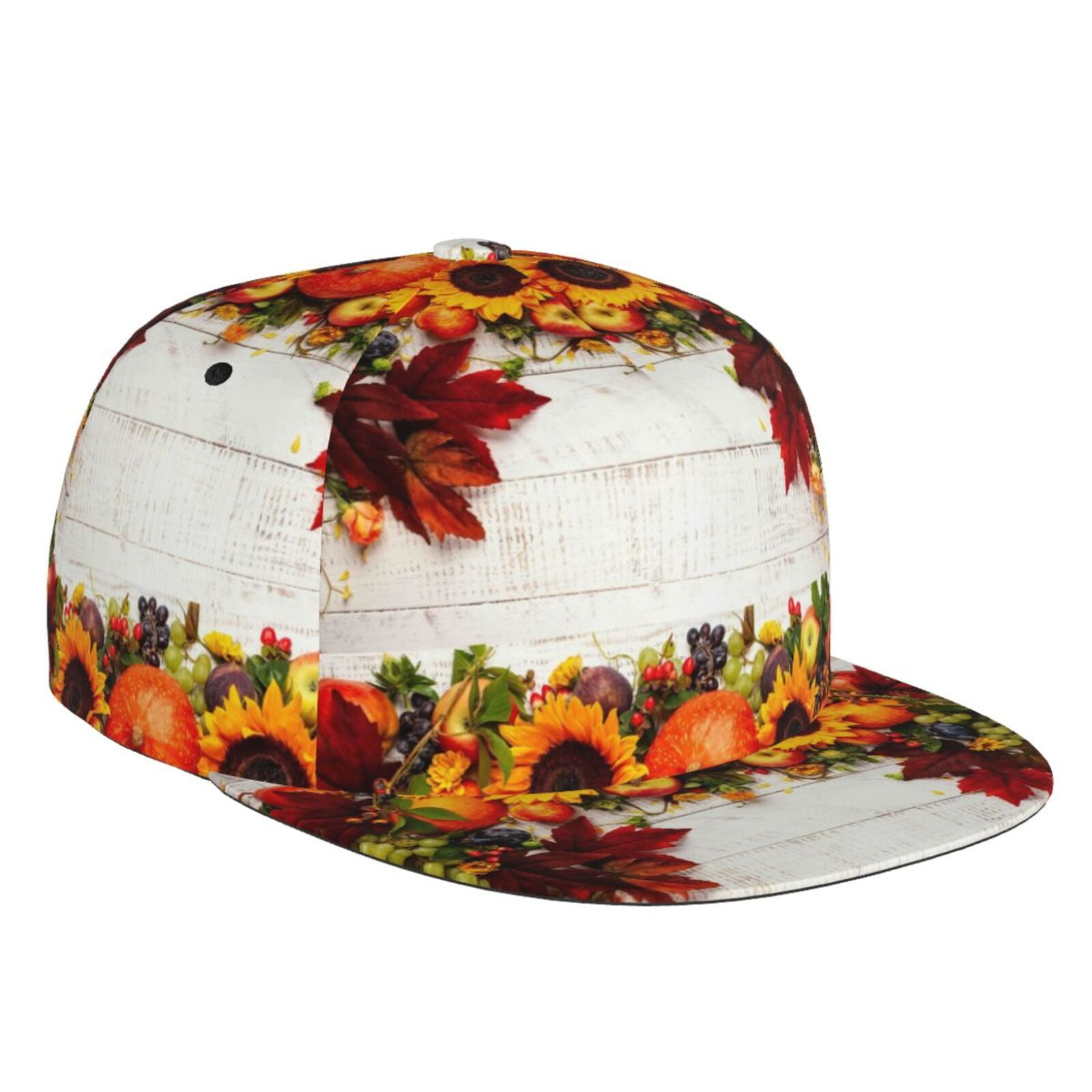 Balery Baseball Cap Flat Bill Hats for Men Adjustable Size for Running ...