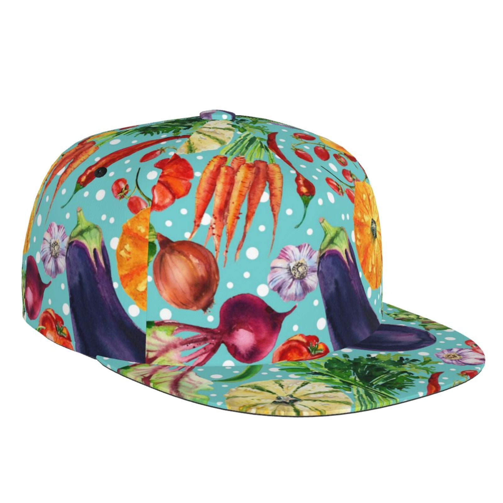 Balery Baseball Cap Flat Bill Hats for Men Adjustable Size for Running ...