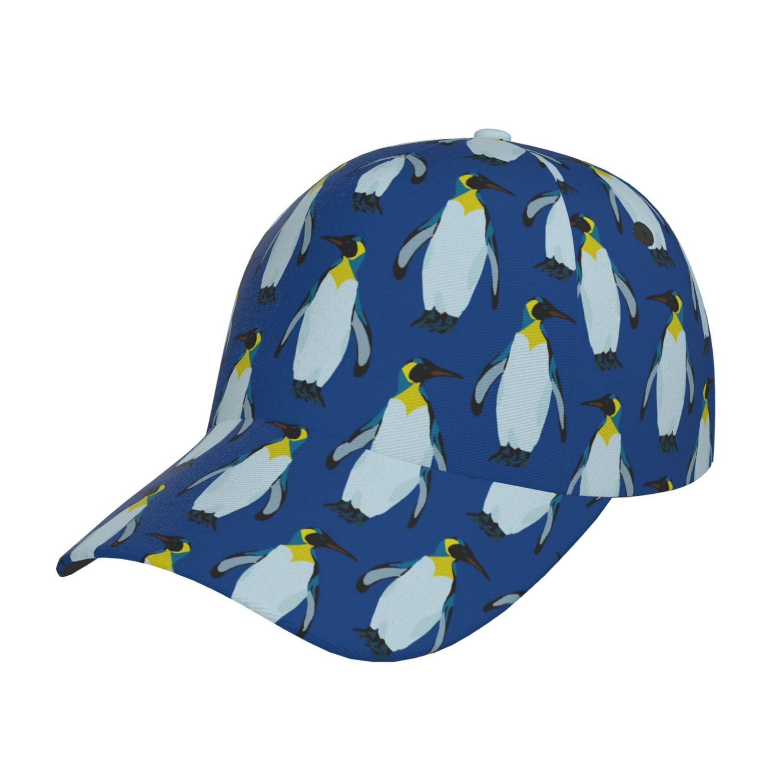 Balery Beautiful King Penguin Pattern Baseball Cap For Women Men ...