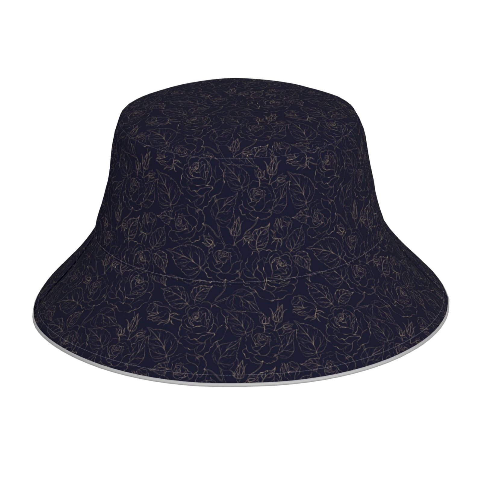 Balery Beautiful Roses Sun Hats for Men Women Bucket Hat UPF 50+ Buckey ...