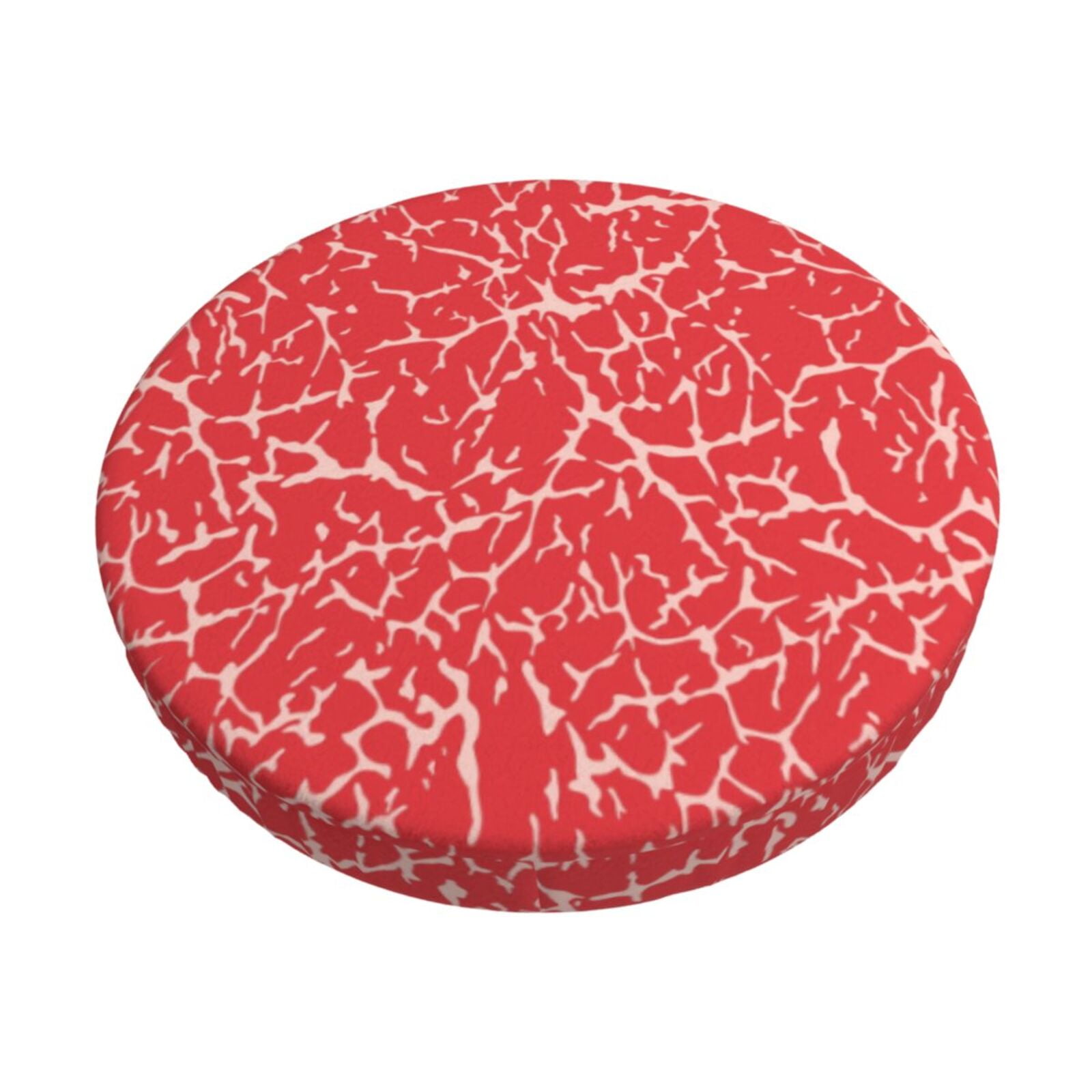 Balery Beef2 Round Bar Stool Seat Covers Velvet Fabric Adjustable ...