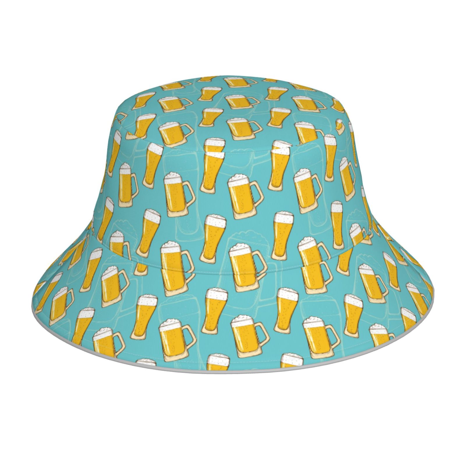 Balery Beer Sun Hats for Men Women Bucket Hat UPF 50+ Buckey Hat Boonie ...