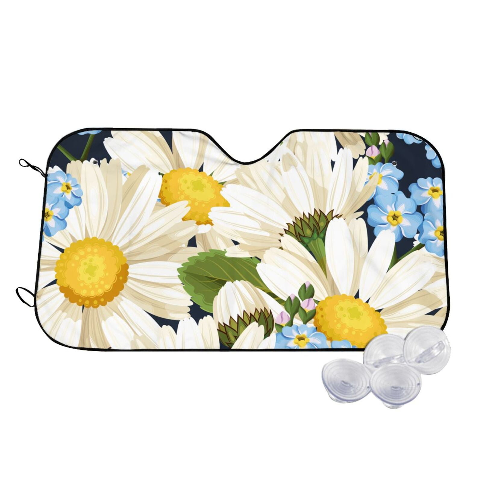 Balery Bees Collecting Nectar Windshield Sun Shade, Car Front Window ...