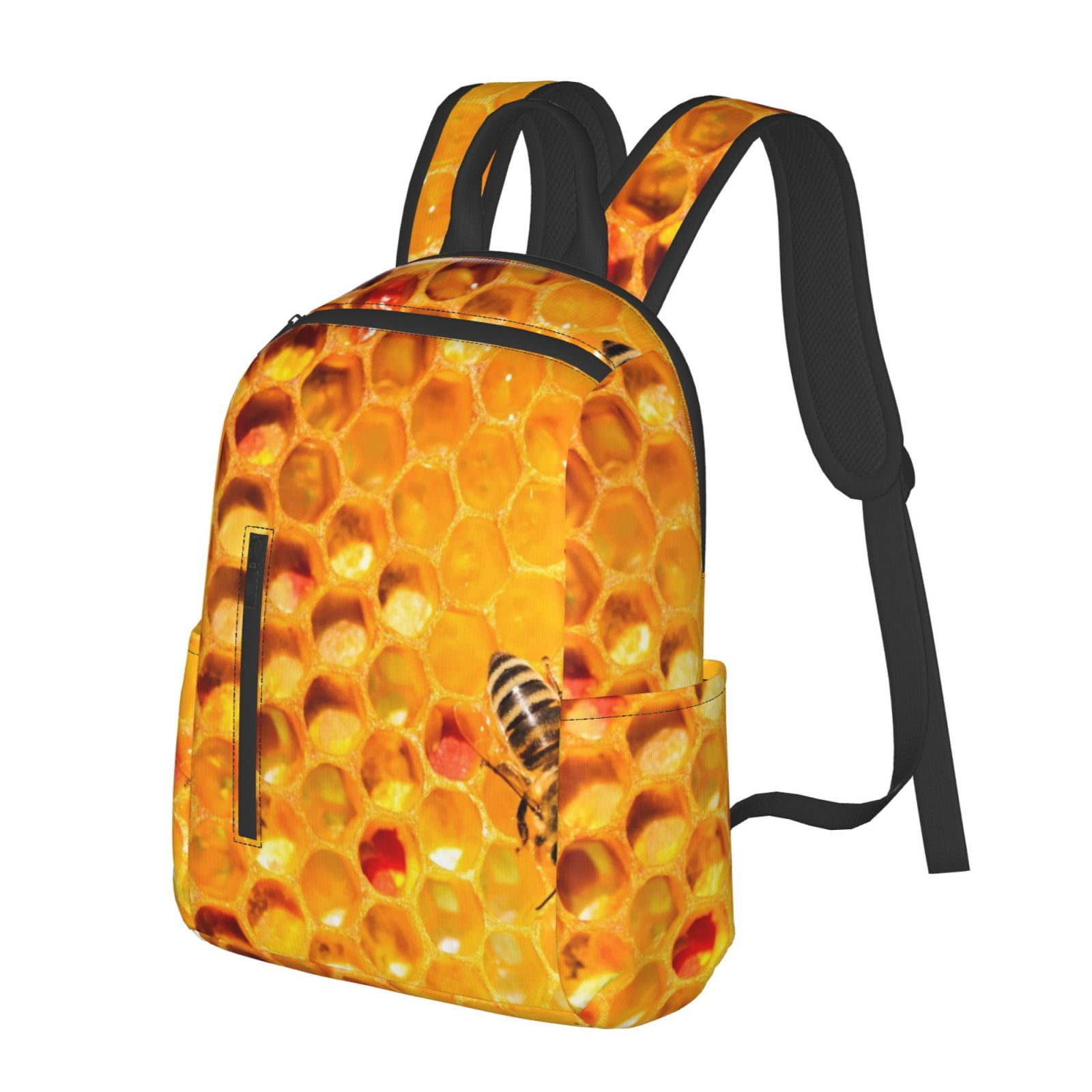 Balery Bees on Hive Honeycomb Lightweight Backpack for Men and Women ...