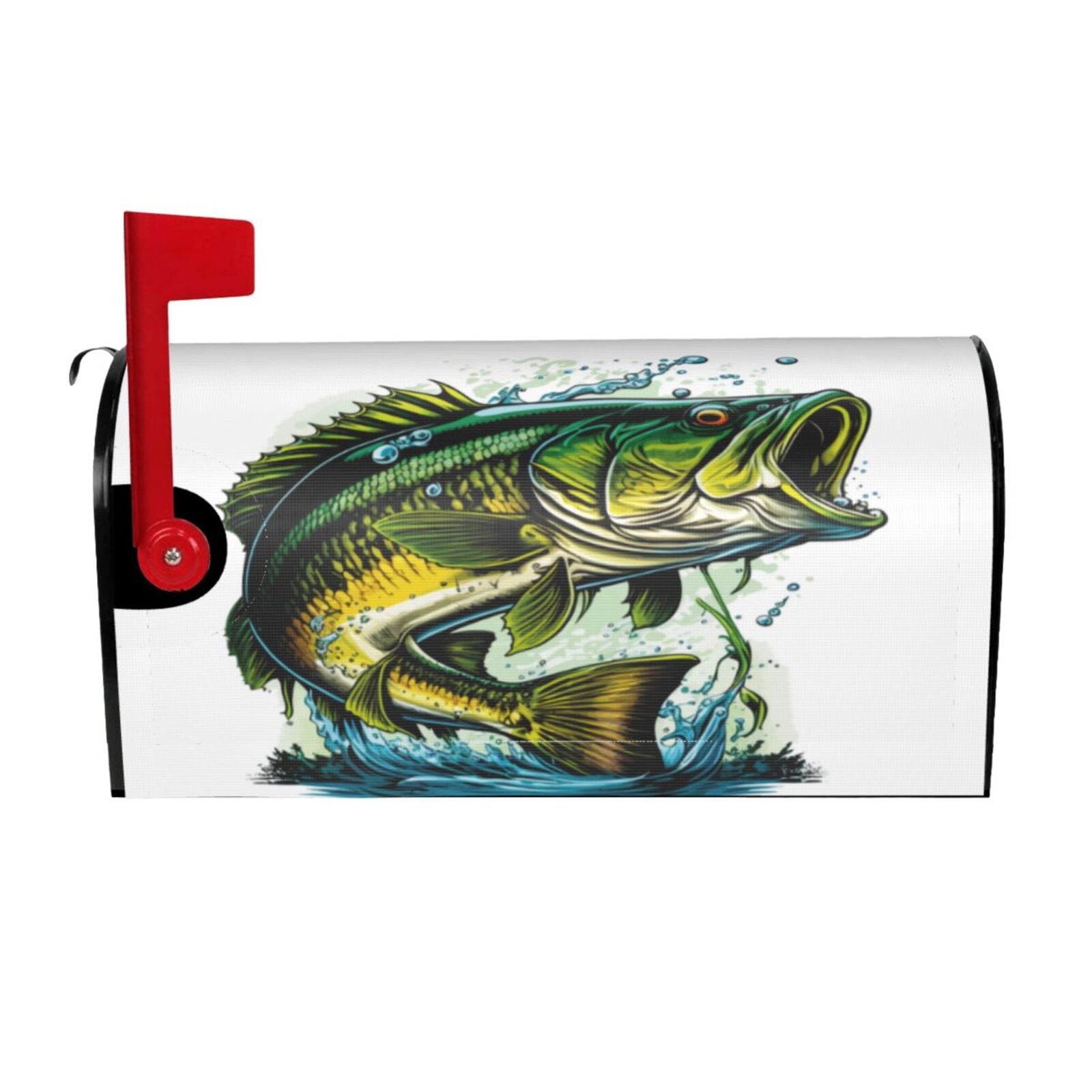 Balery Big bass fish Mailbox Cover - Standard Size-25.5x21 in - Walmart.com