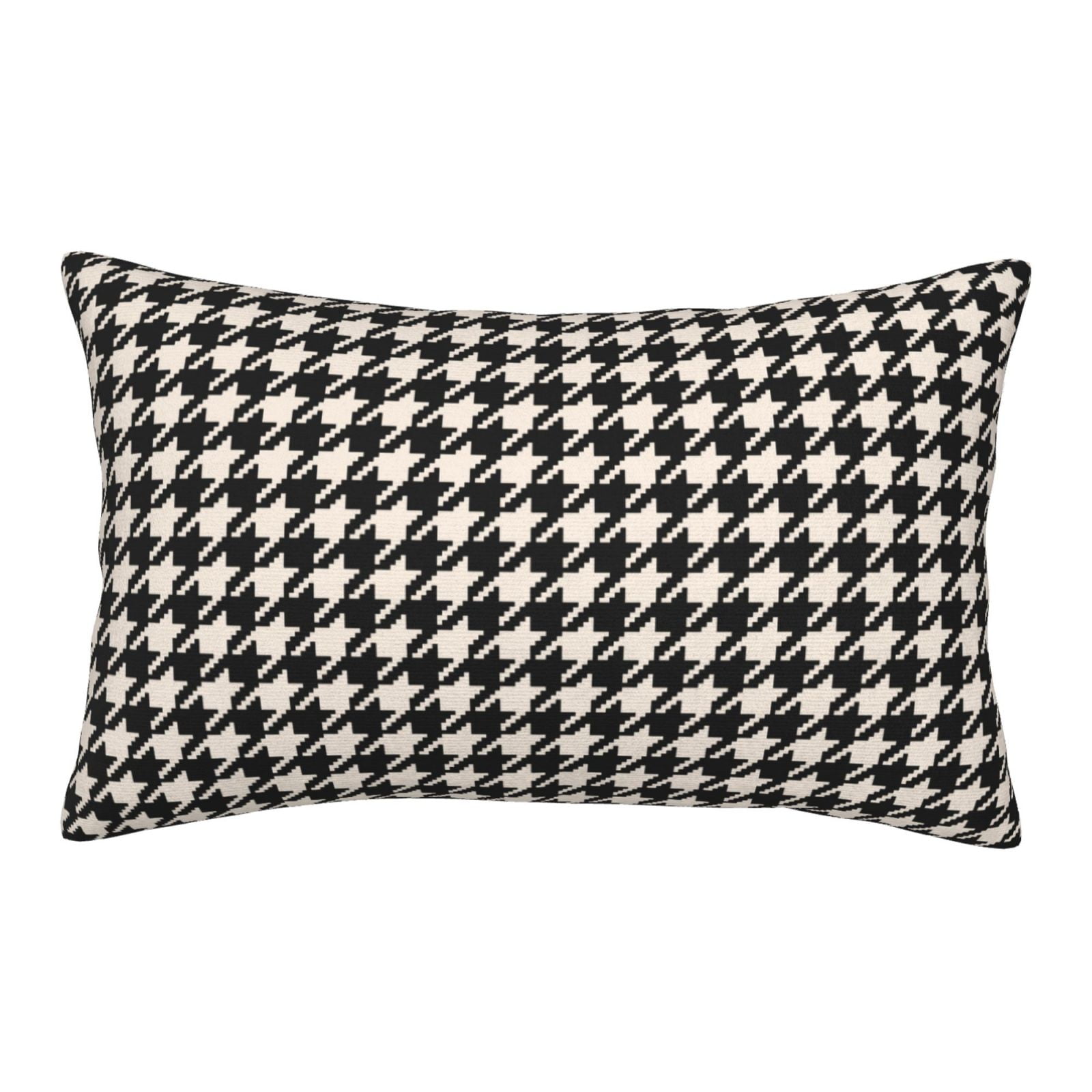 Balery Black and white houndstooth Pattern Bedding Queen Pillow Cases ...