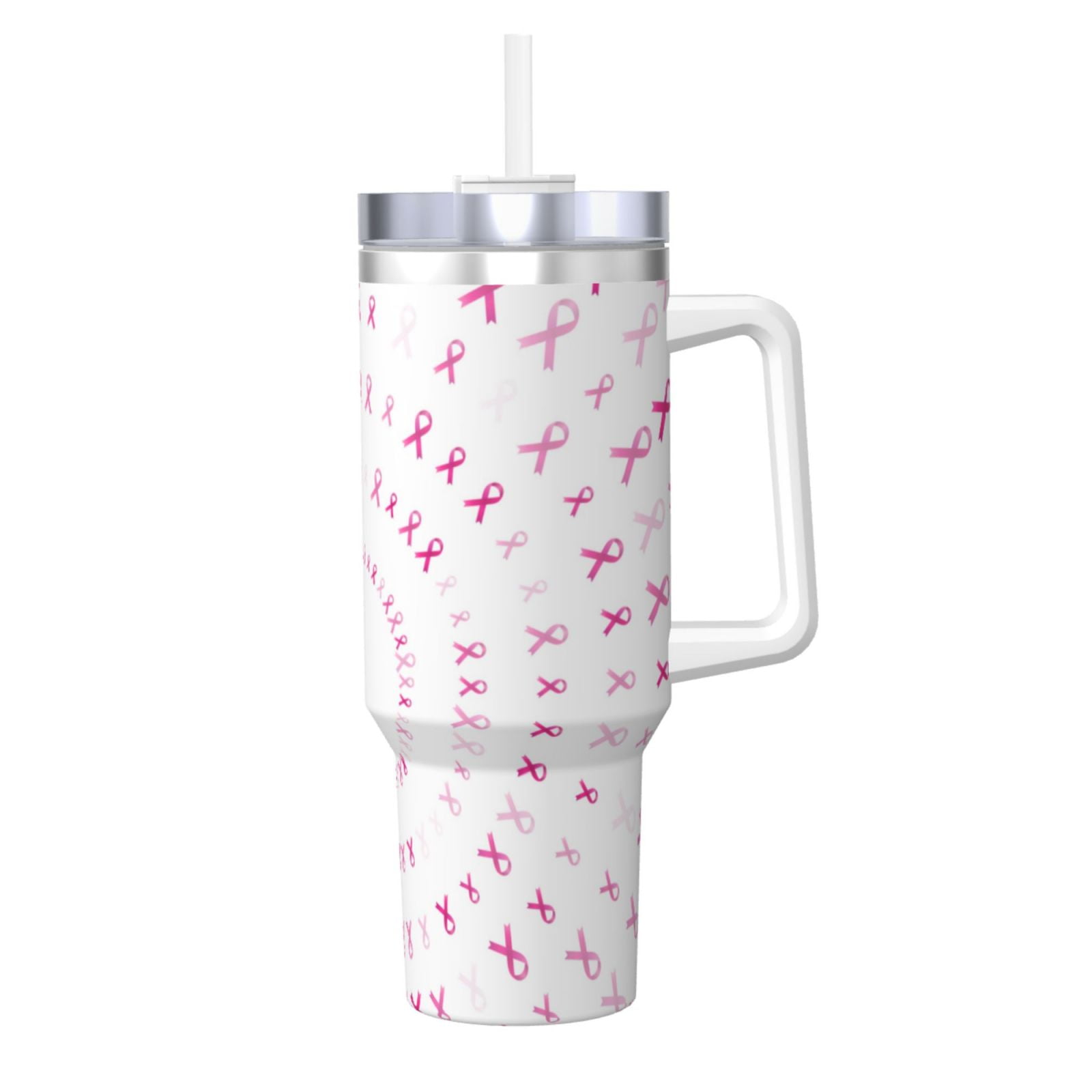 Balery Breast Cancer Awareness (4) Pattern 40oz Stainless Steel Tumbler ...