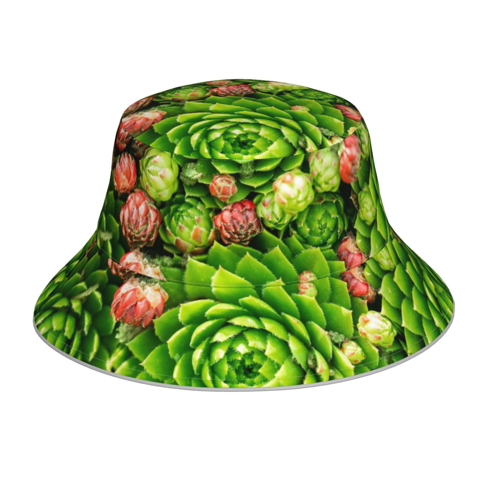 Balery Cactus And Succulents Sun Hats for Men Women Bucket Hat UPF 50 ...