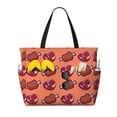 Balery Cartoon Meat Beach Travel Bag - Water-Resistant, Large Capacity ...