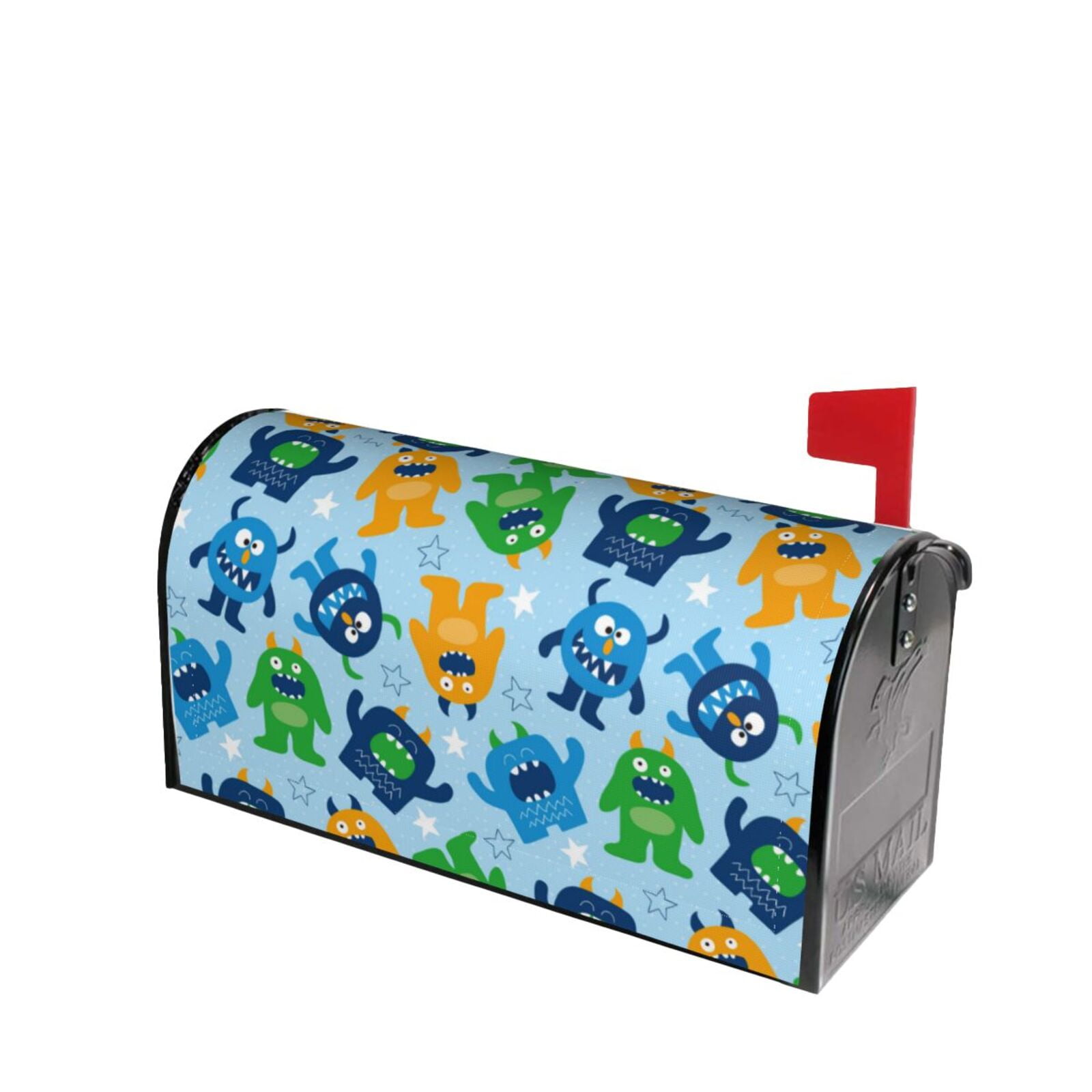 Balery Cartoon Monster Mailbox Cover - Standard Size-25.5x21 in ...