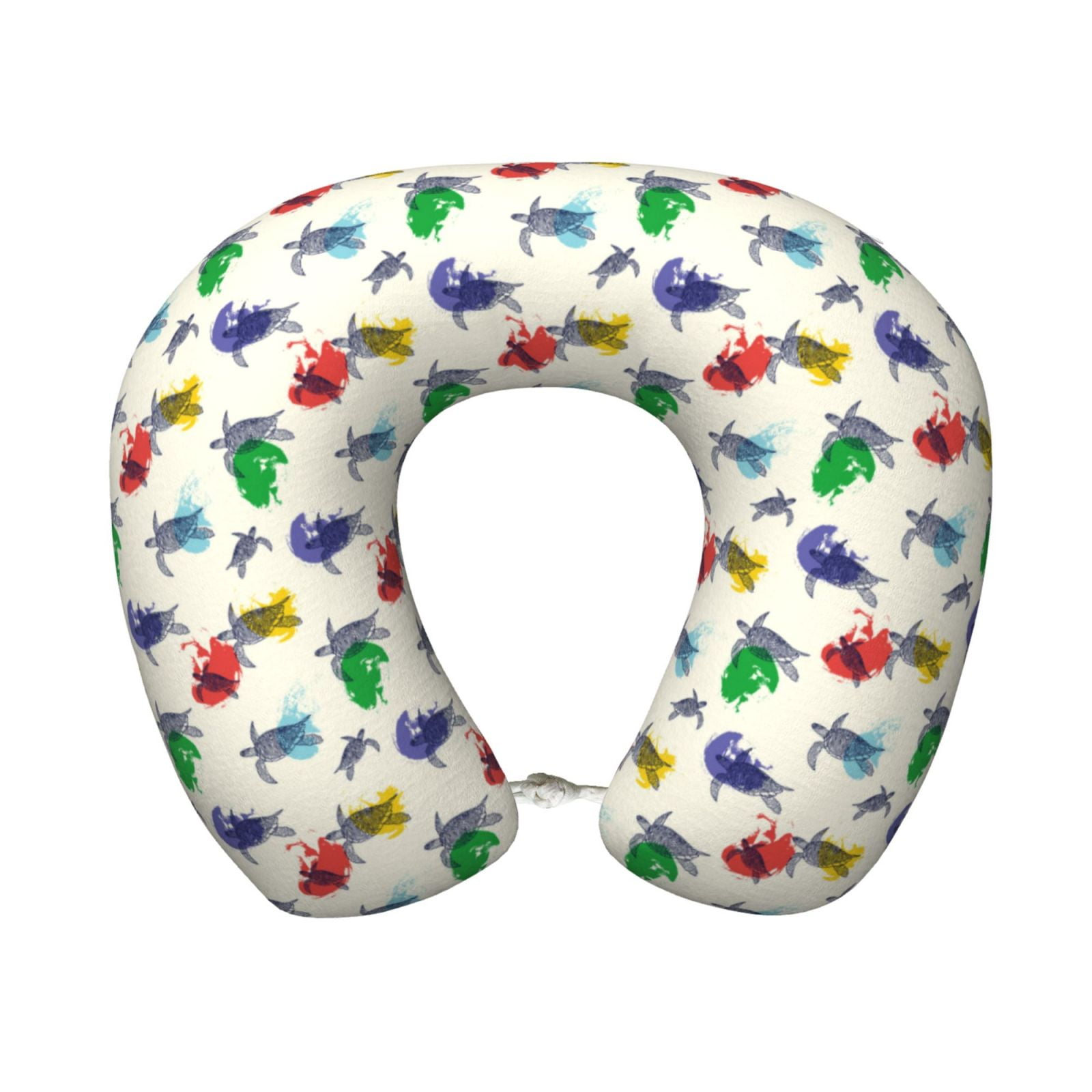 Balery Cartoon Sea Turtle Neck Pillow for Traveling, Upgraded Travel ...