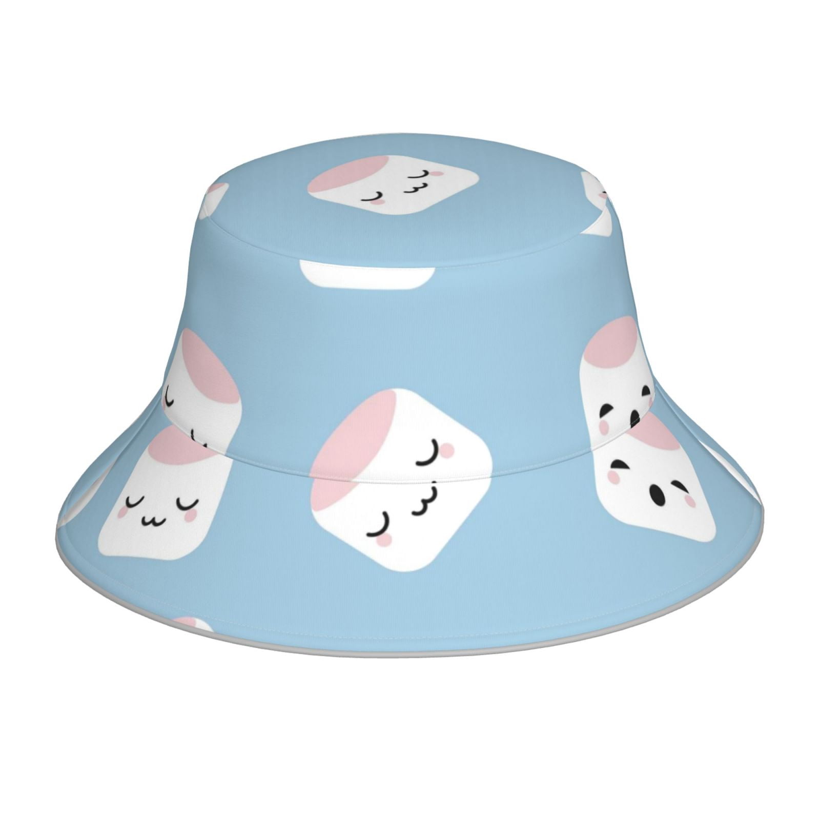 Balery Cartoon Sushi Sun Hats for Men Women Bucket Hat UPF 50+ Buckey ...