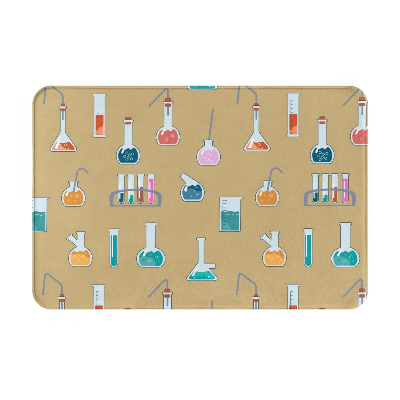 Balery Chemistry Class Doormat, Durable Flannel Fabric, Waterproof ...