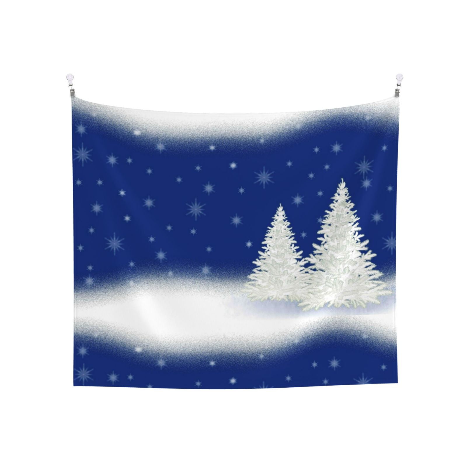 Balery Christmas Fir Tree Pattern Tapestry 60x51 Inches - Large Wall ...