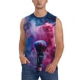 Balery Color Explosion Makeup Brush Men's Sleeveless Muscle Shirts ...