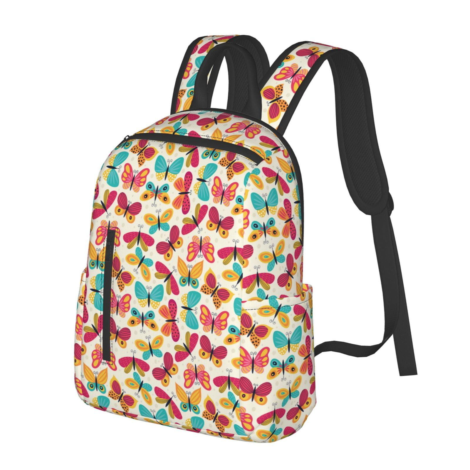 Balery Colorful Butterflies Lightweight Backpack for Men and Women ...