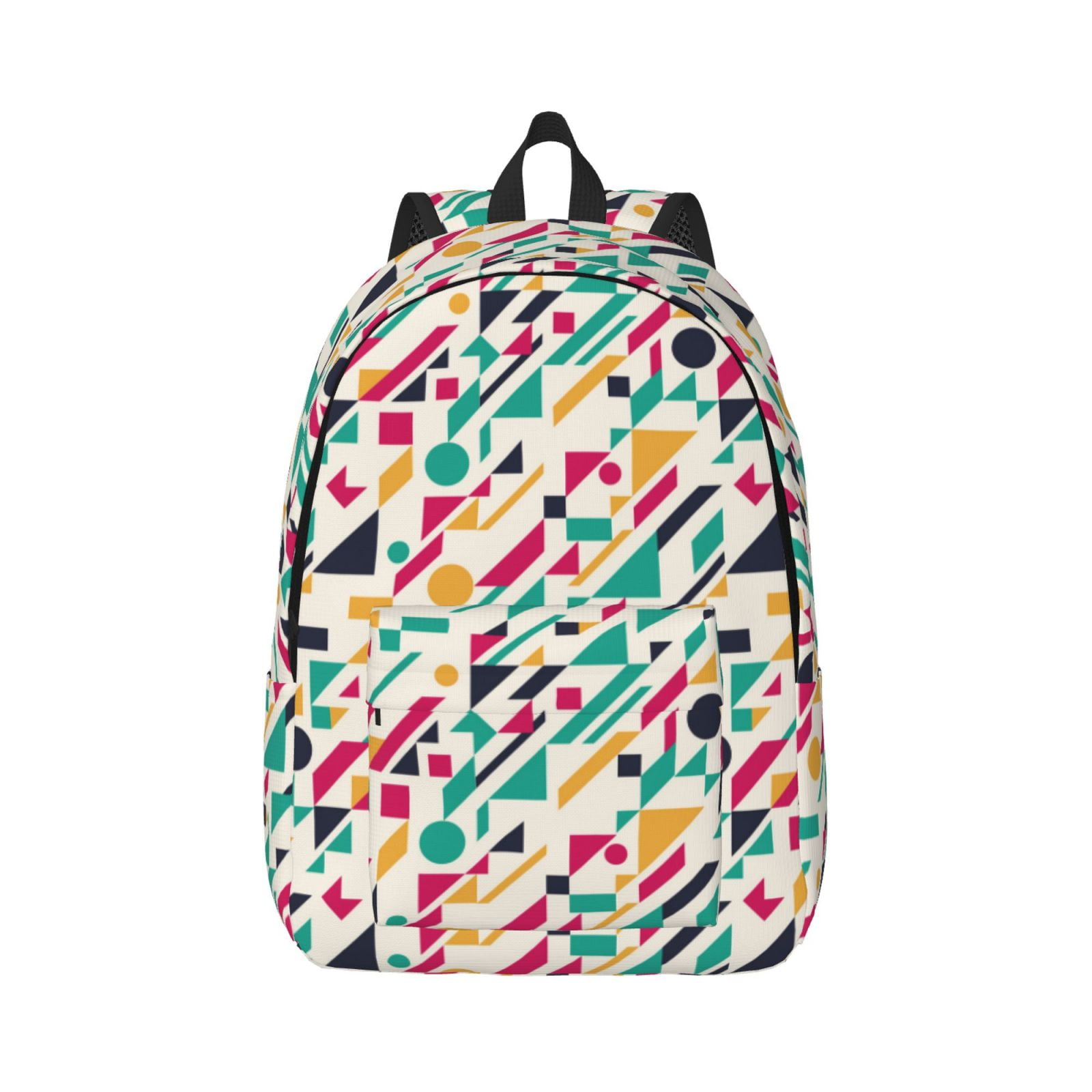 Balery Colorful Spots Vintage Canvas Backpack for Men and Women - Large ...