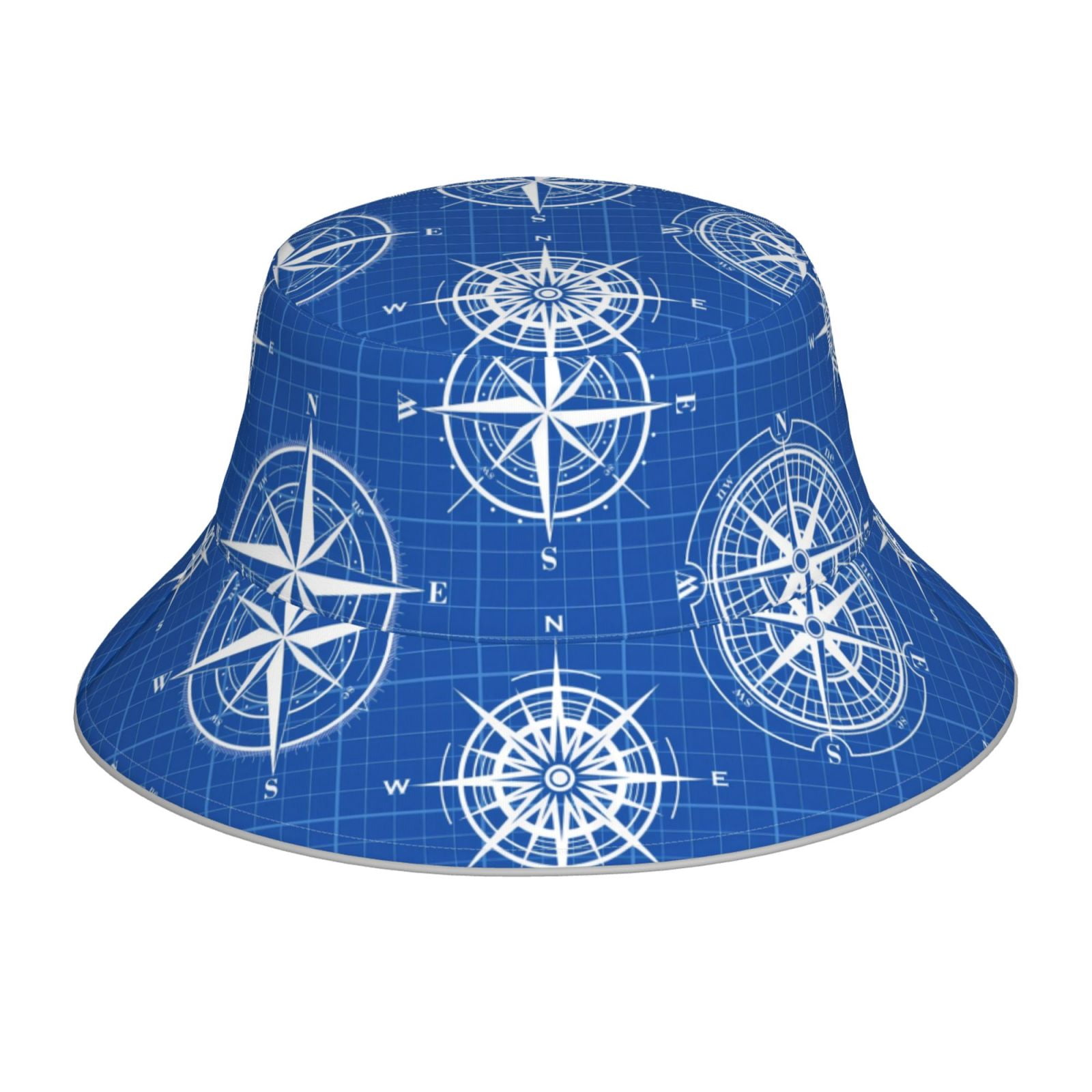 Balery Compass Sun Hats for Men Women Bucket Hat UPF 50+ Buckey Hat ...