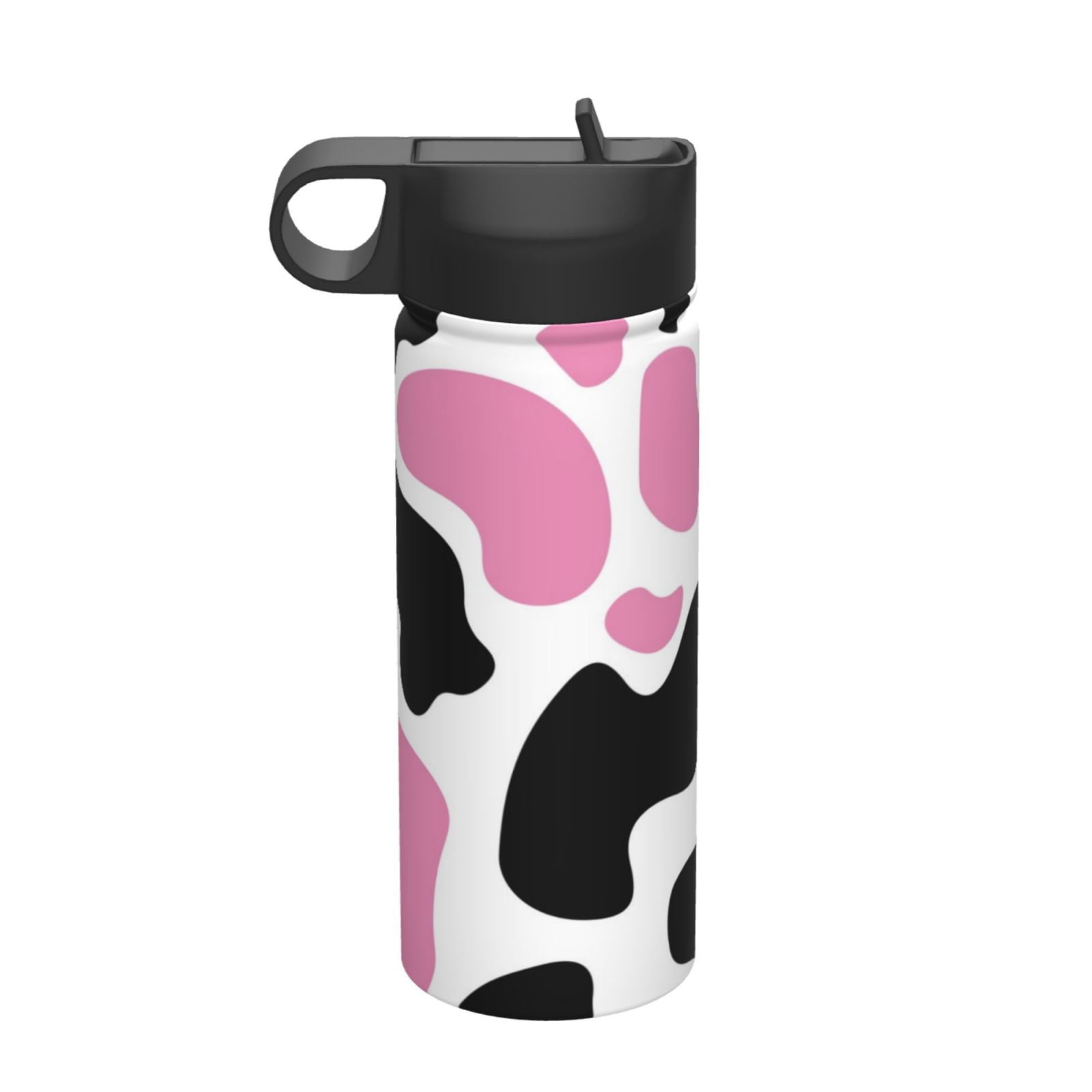 Balery Cow Spots Pattern Water Bottle,18oz Sports Insulated Kettle for ...