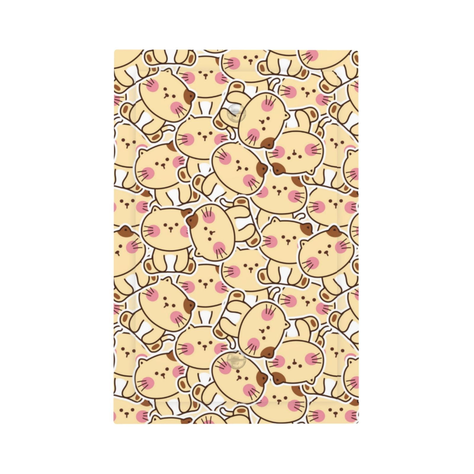 Balery Cute Cats 4 for Duplex Wall Plates Kit, Electrical Outlet Covers ...