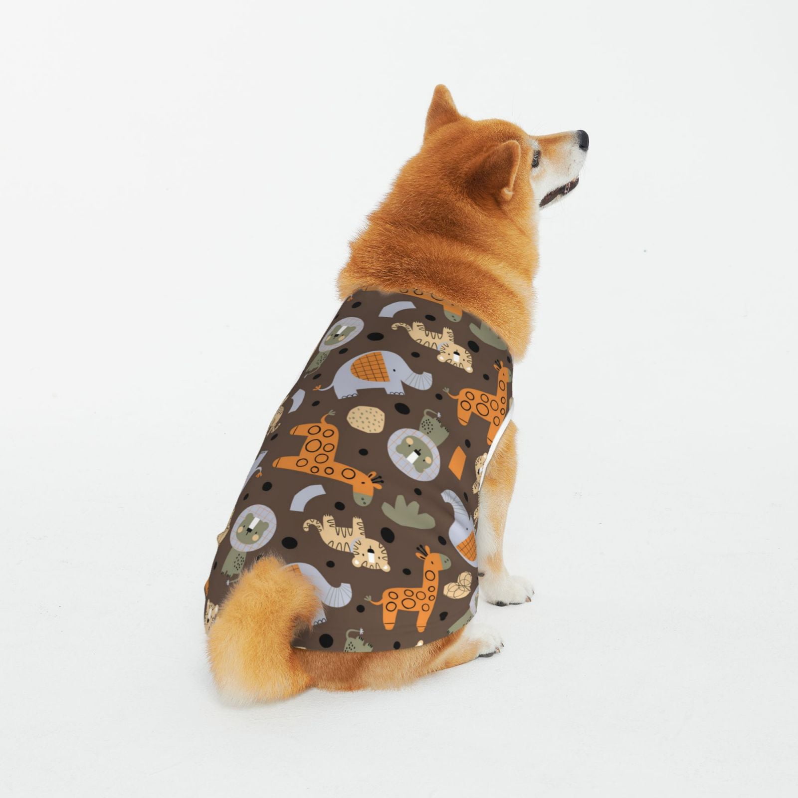 Balery Cute Lion Tiger Pattern Cat Dog Sweater,Knit Big Dog Sweater ...