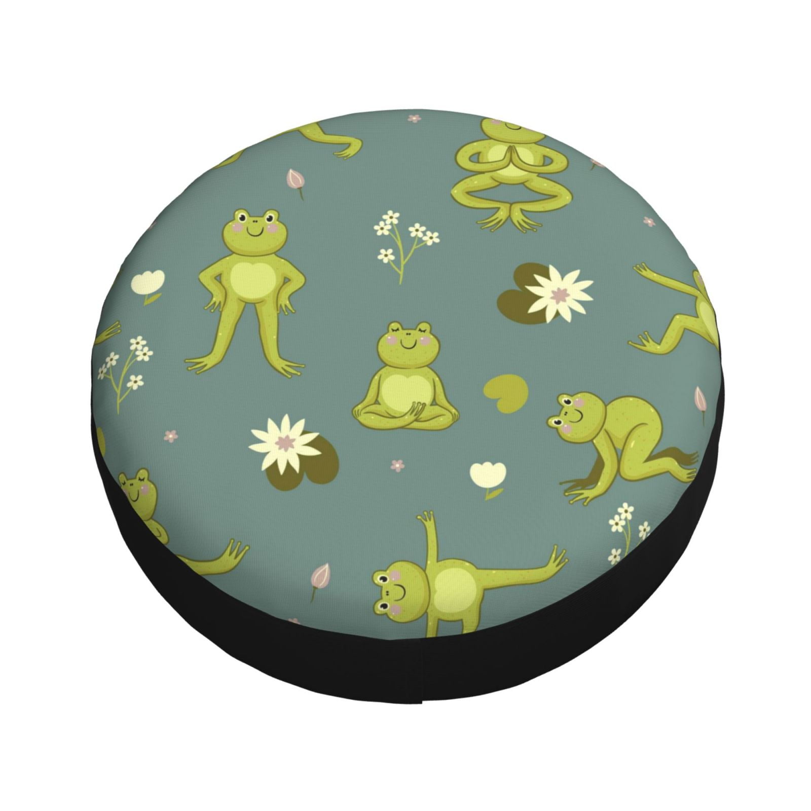 Balery Cute Yoga Frogs Tire Covers - Tough Tire Wheel Protector for ...