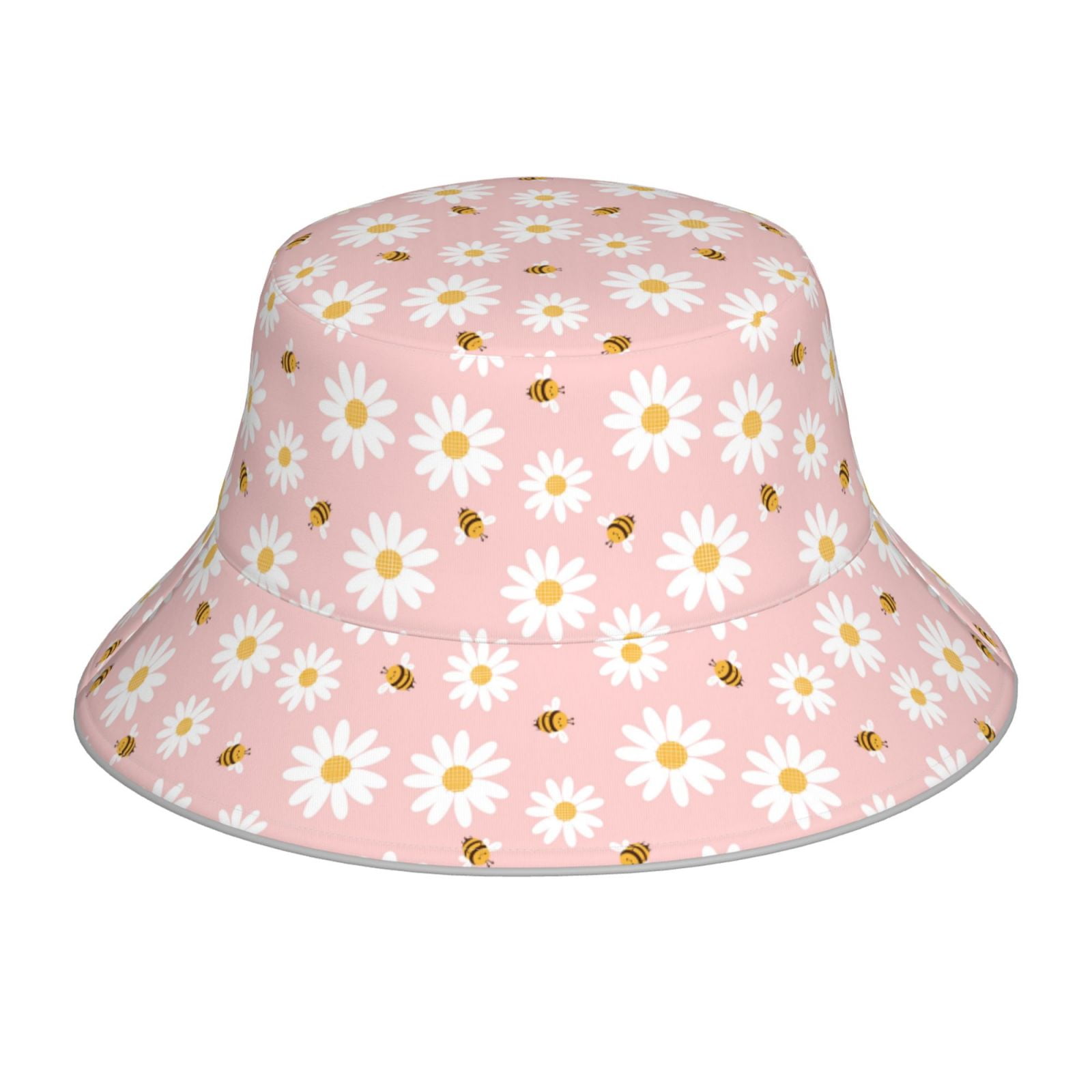 Balery Daisy And Bee Sun Hats for Men Women Bucket Hat UPF 50+ Buckey ...