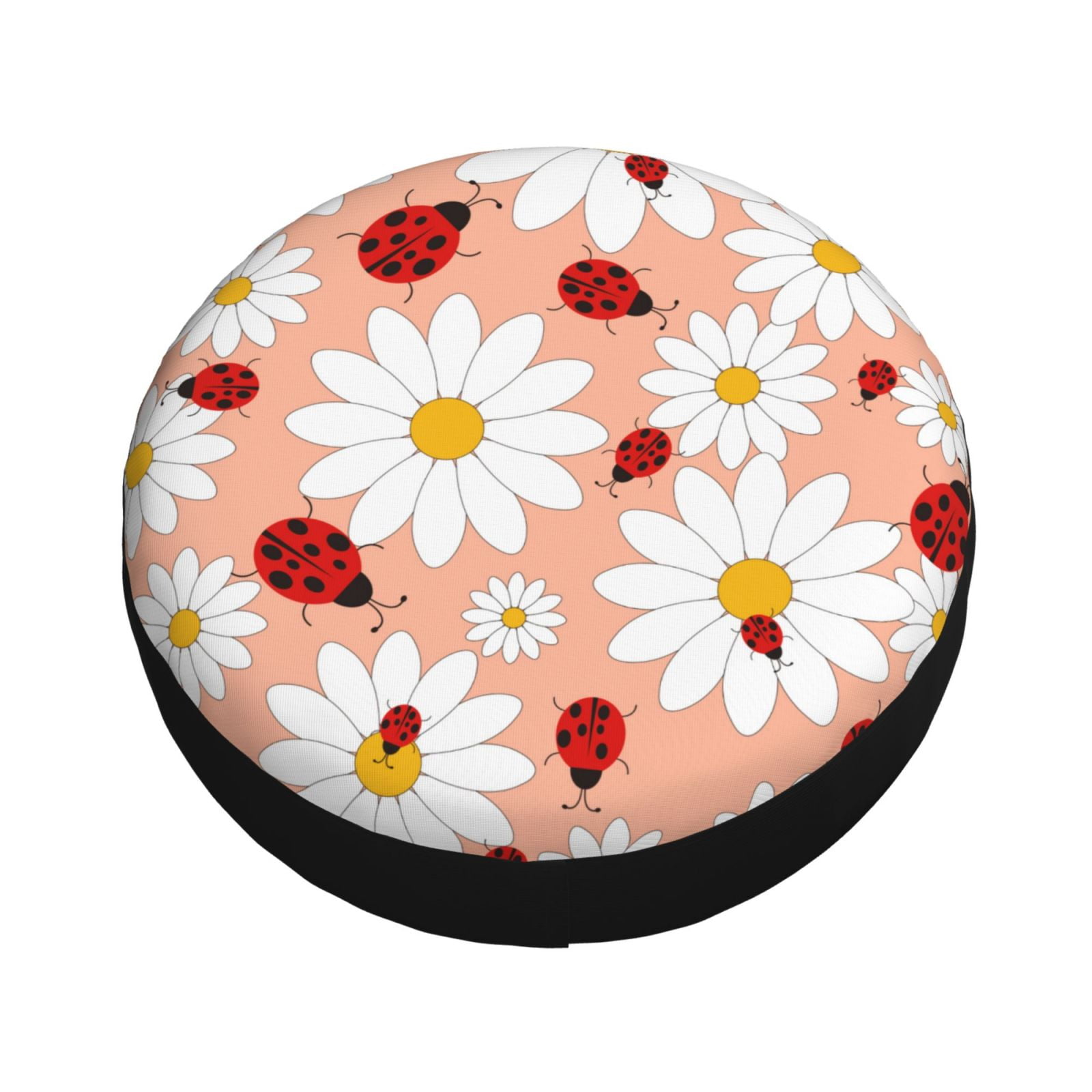 Balery Daisy and Ladybug Tire Covers - Tough Tire Wheel Protector for ...
