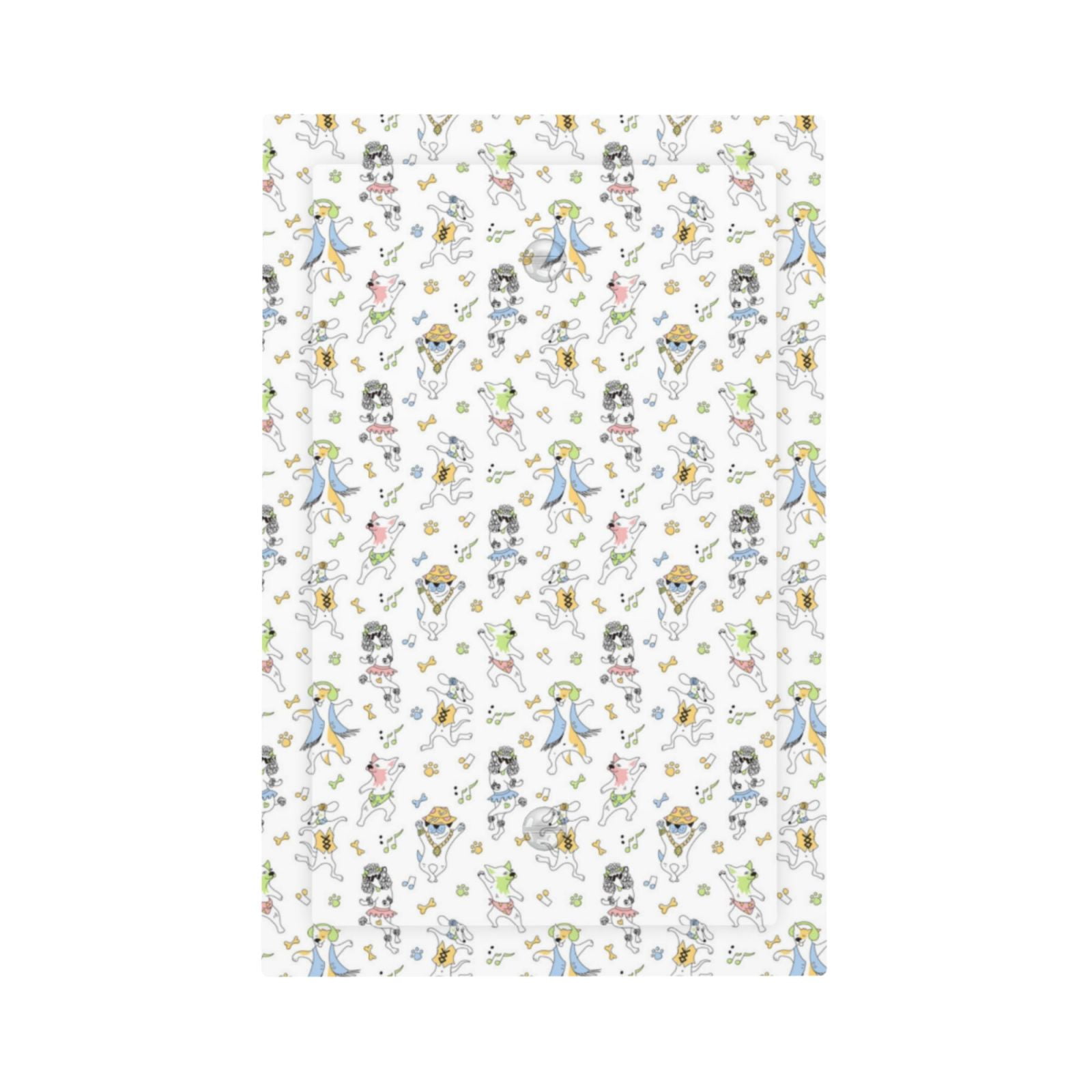 Balery Dancing Dogs for Duplex Wall Plates Kit, Electrical Outlet ...