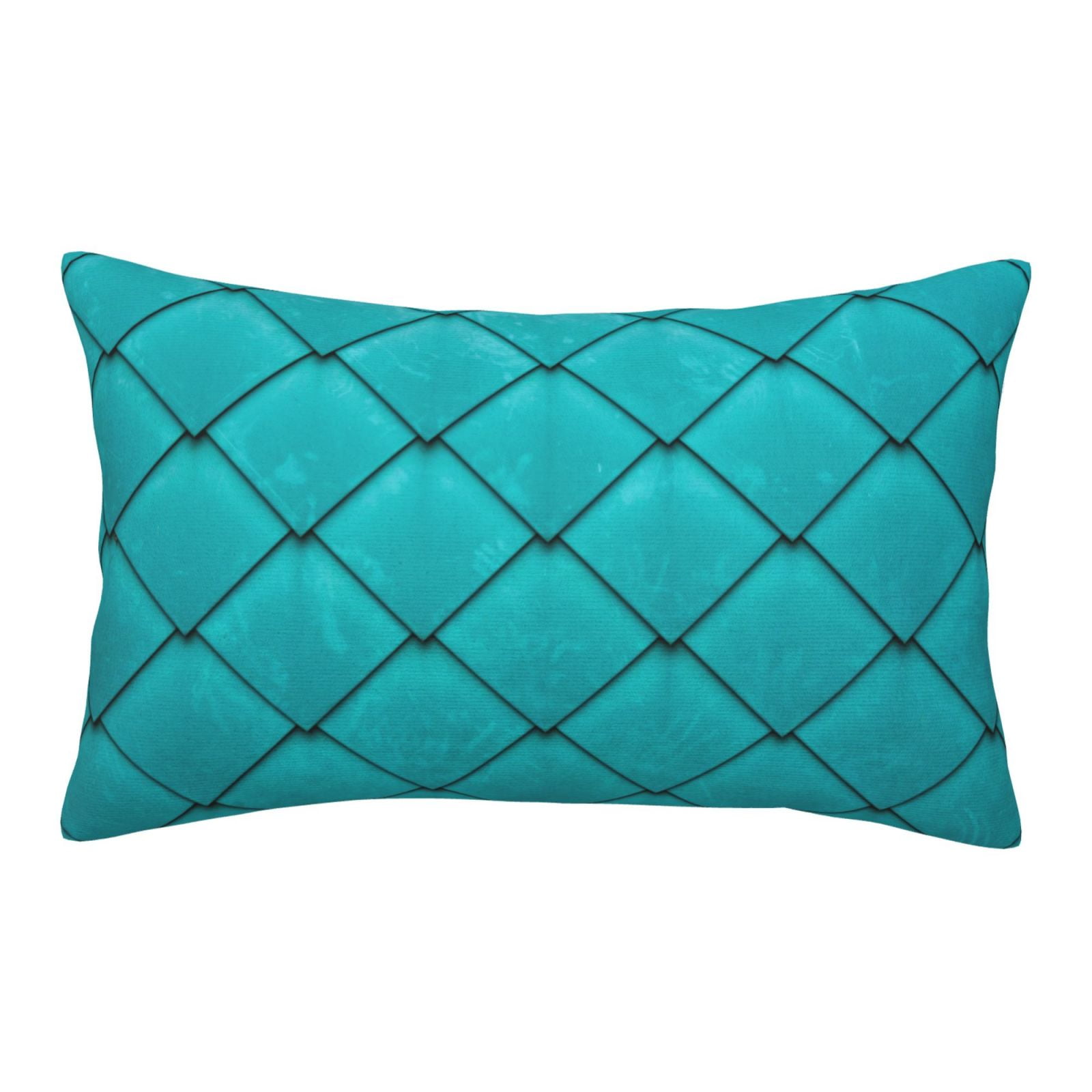 Balery Diamond Shaped Pattern Bedding Queen Pillow Cases - Envelope ...