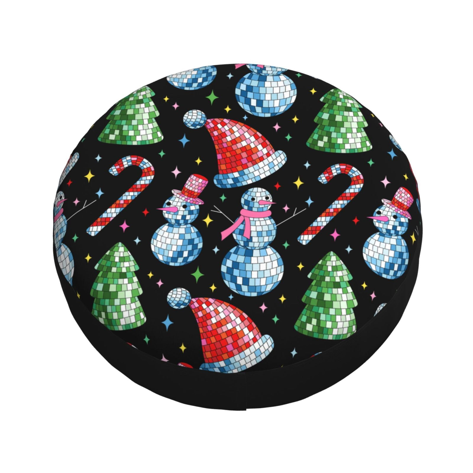 Balery Disco Mirror Ball Snowman Tire Covers - Tough Tire Wheel ...