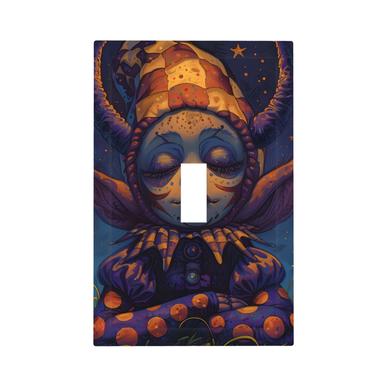 Balery Dreamy Jester Under Stars for Duplex Wall Plates Kit, Electrical ...